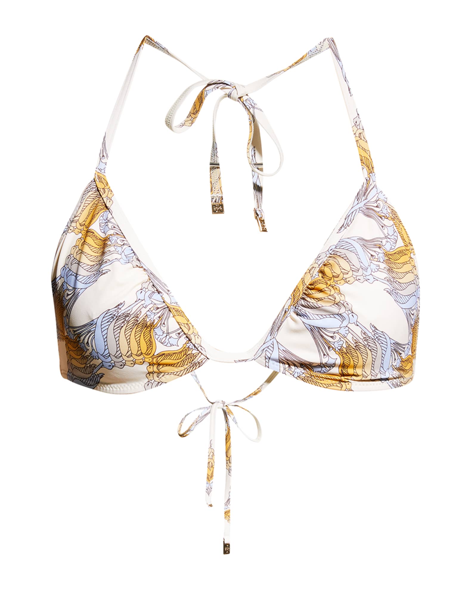 Printed Sand Deco Crane Swim Collection | Neiman Marcus