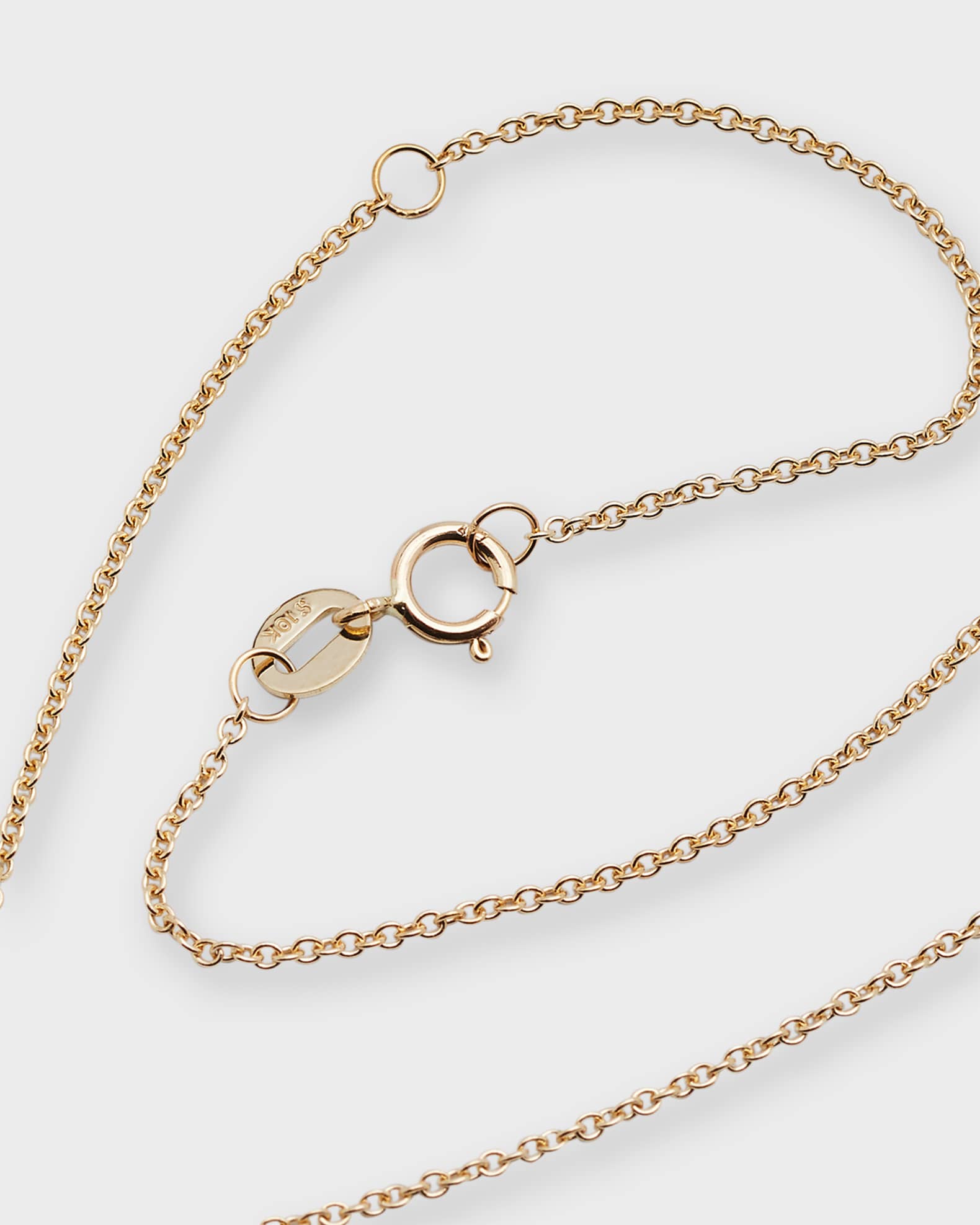 STONE AND STRAND Love Lock Diamond Pendant Necklace | Neiman Marcus