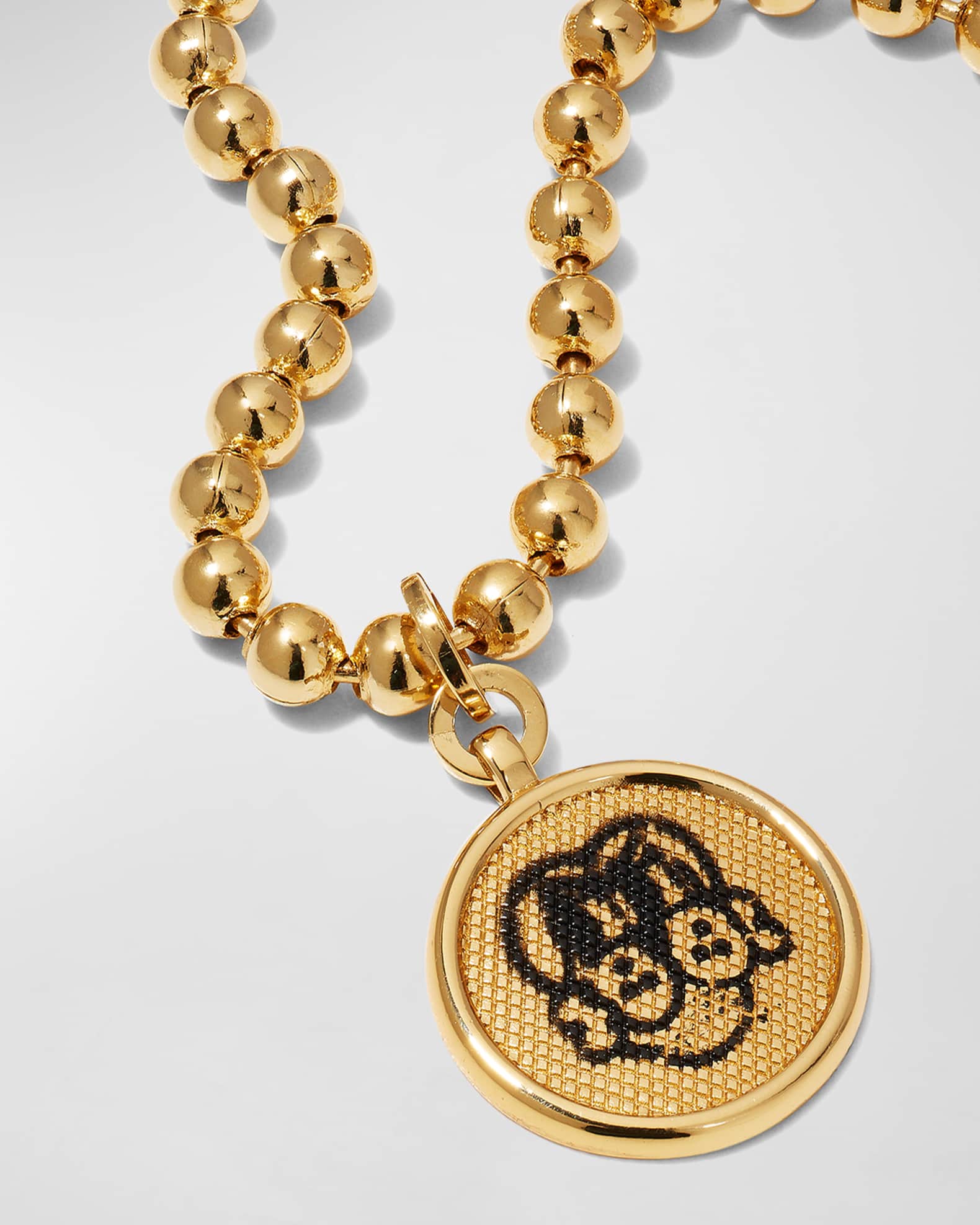 Givenchy x Chito Men's Finesse Pup Dog Tag-Effect Pendant Necklace ...