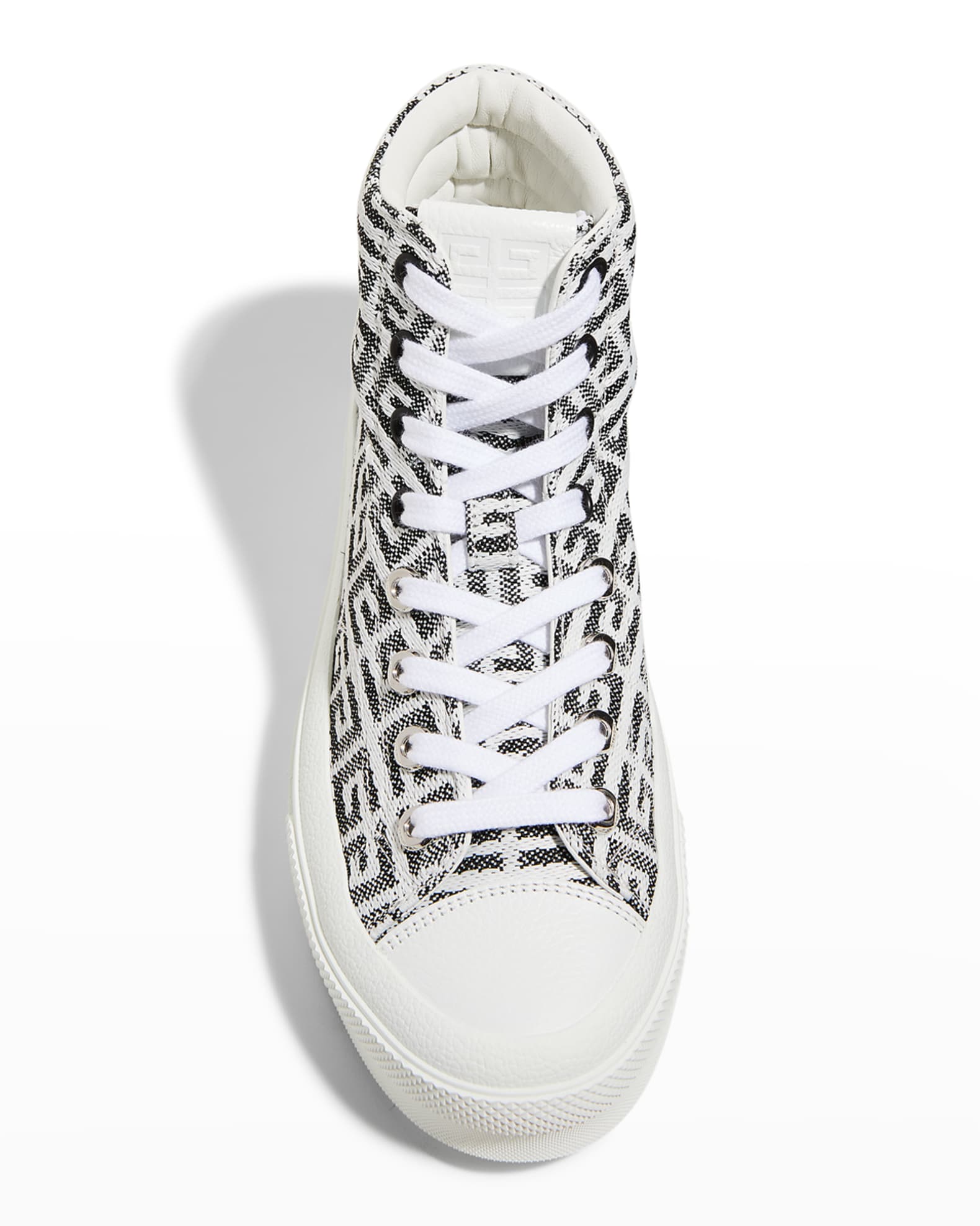 Givenchy City 4G Jacquard High-Top Sneakers | Neiman Marcus