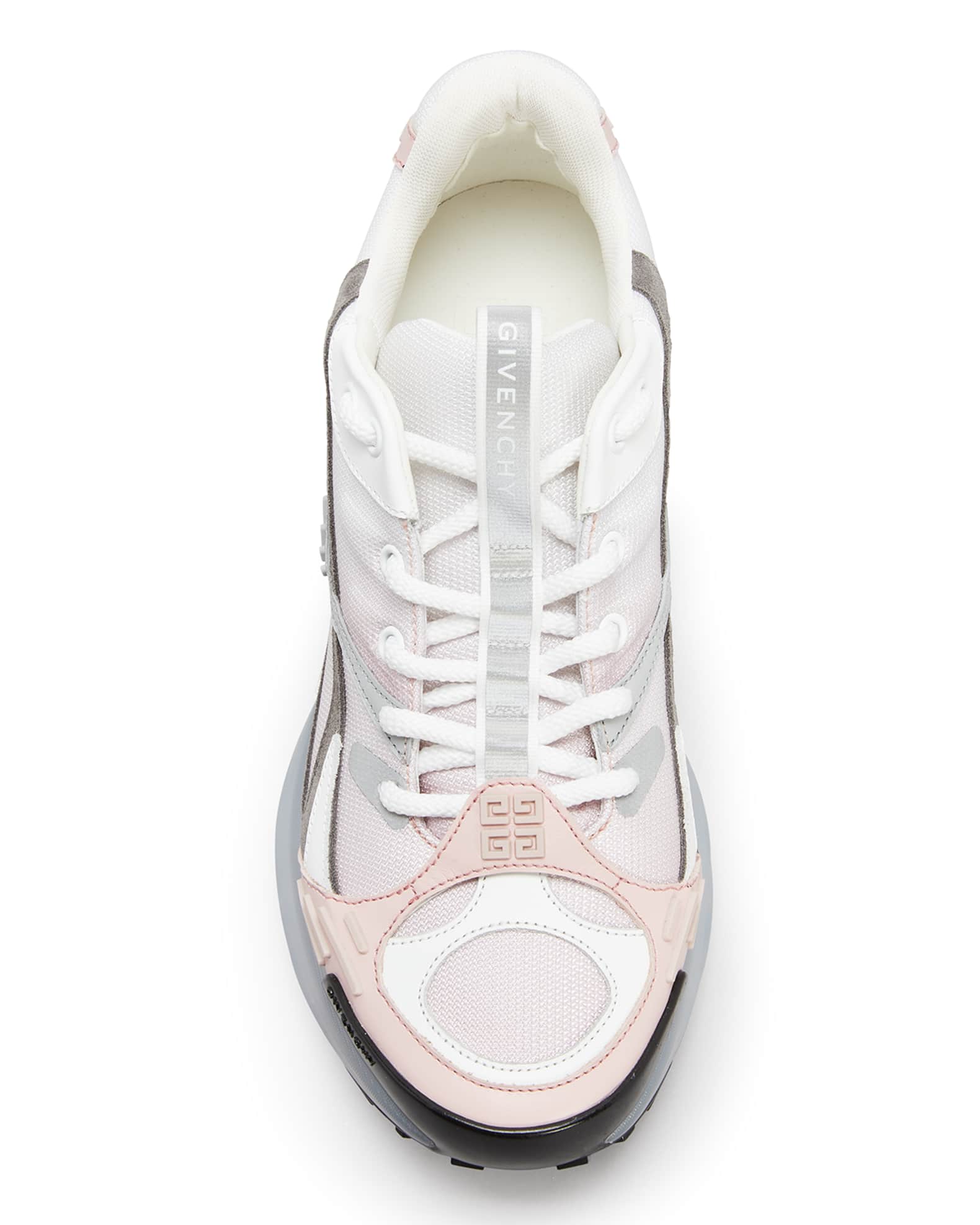 Givenchy GIV 1 Mesh Clear-Sole Runner Sneakers | Neiman Marcus