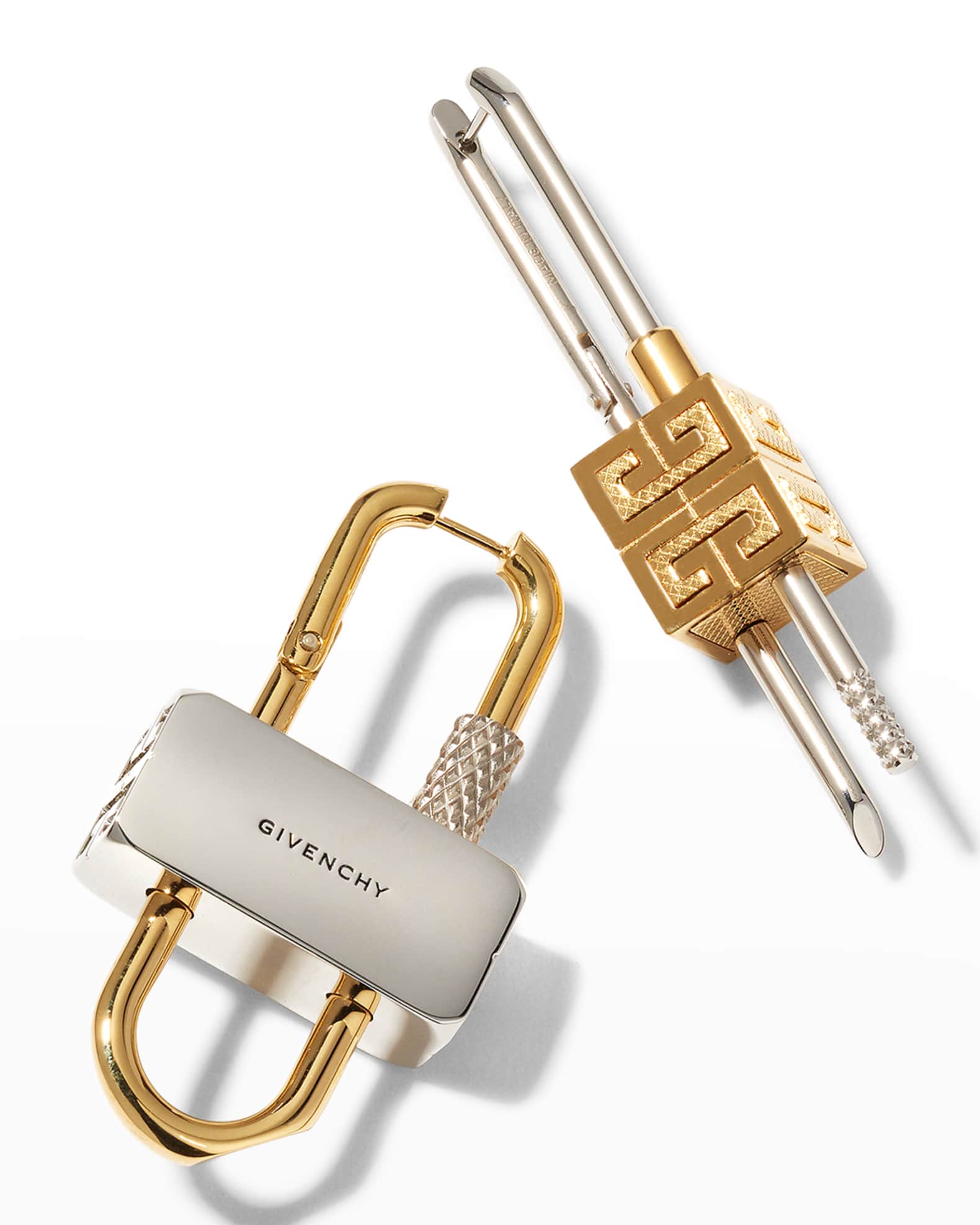 Givenchy Lock Earrings | Neiman Marcus