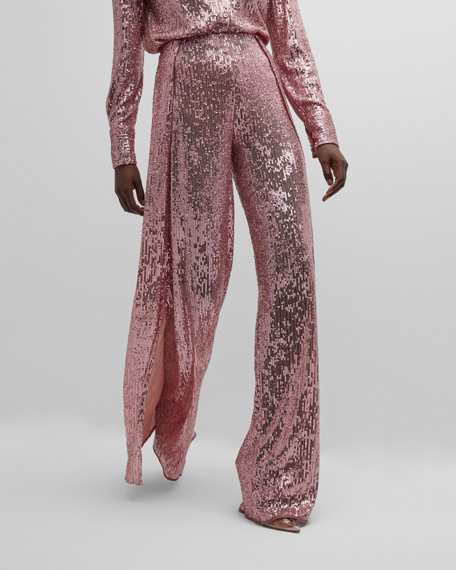 TOM FORD Sequin Wide-Leg Pants | Neiman Marcus