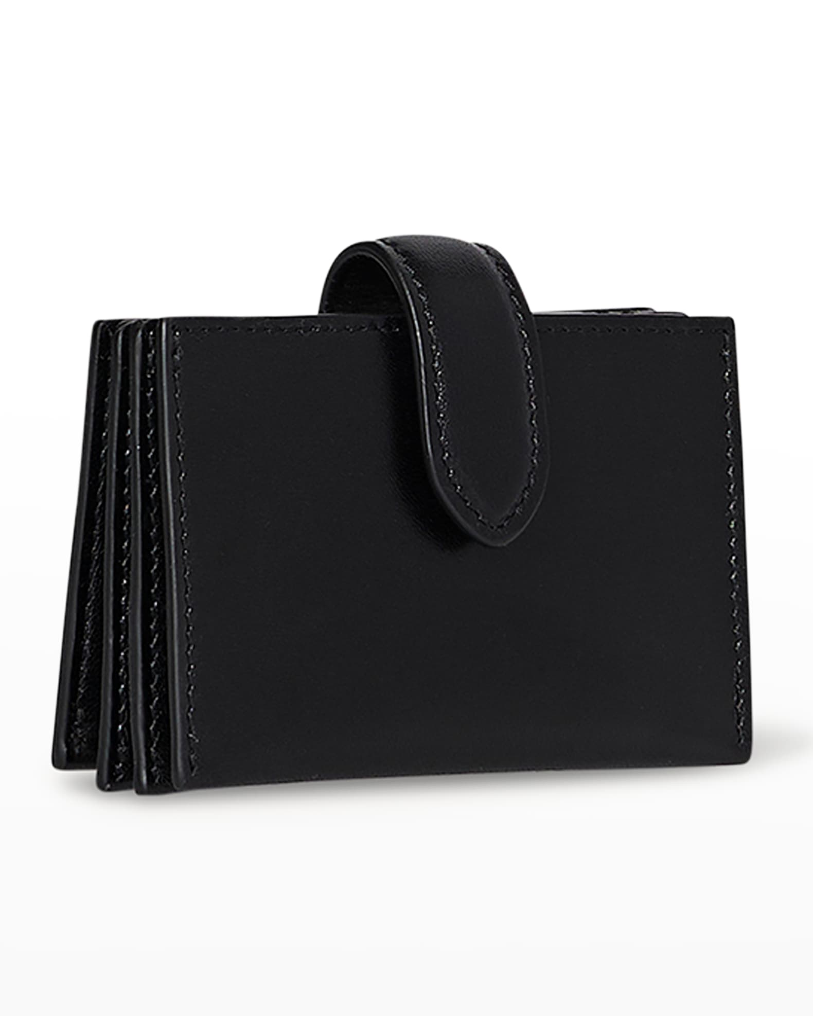 THE ROW Flap Card Case in Lambskin Leather | Neiman Marcus