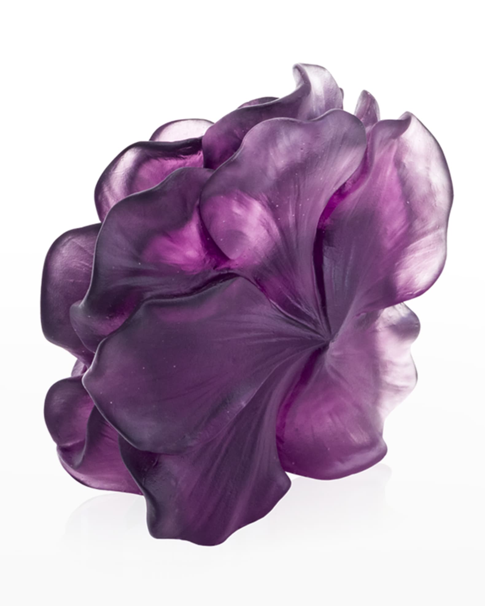 Daum Camelia Violet Decorative Flower | Neiman Marcus