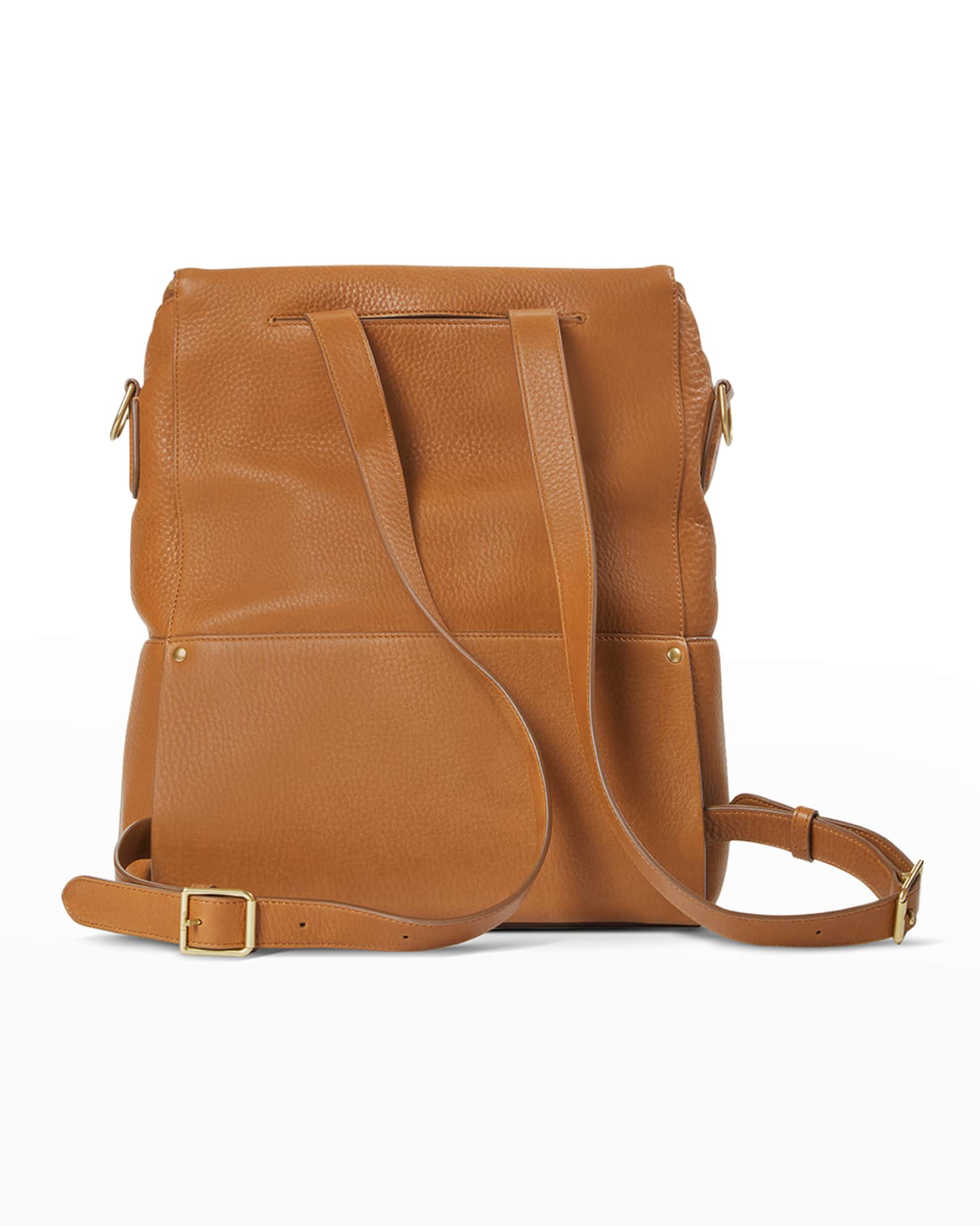 Shinola The Convertible Flap Leather Backpack | Neiman Marcus