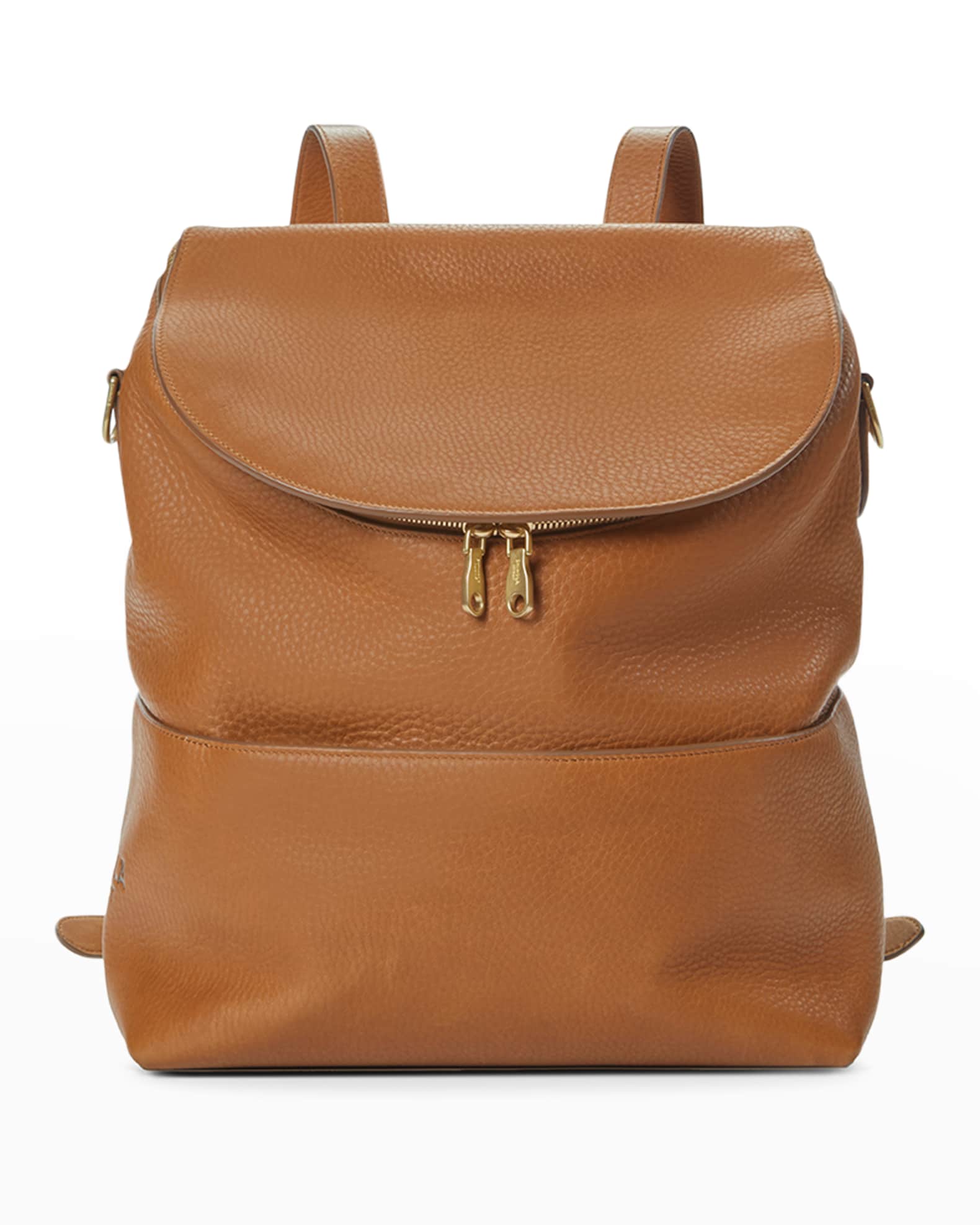 Shinola The Convertible Flap Leather Backpack | Neiman Marcus