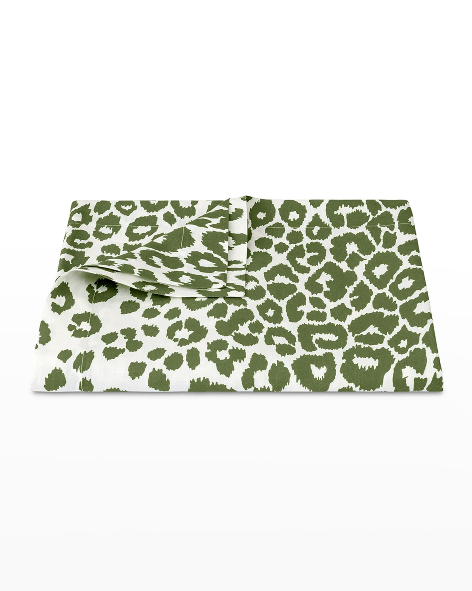 Matouk Schumacher Iconic Leopard Round Tablecloth, 90" | Neiman Marcus