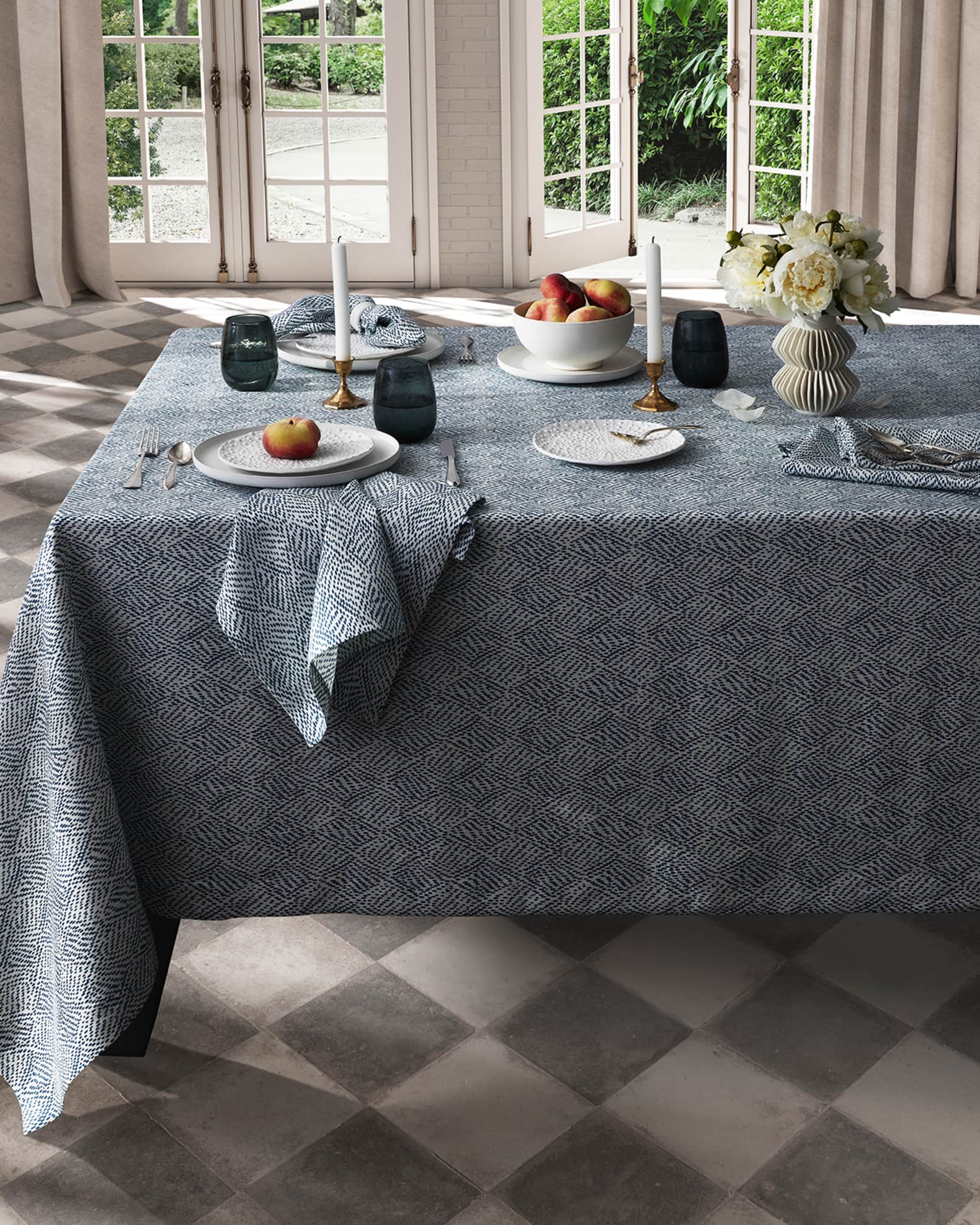 Duma Diamond Table Linens Collection | Neiman Marcus