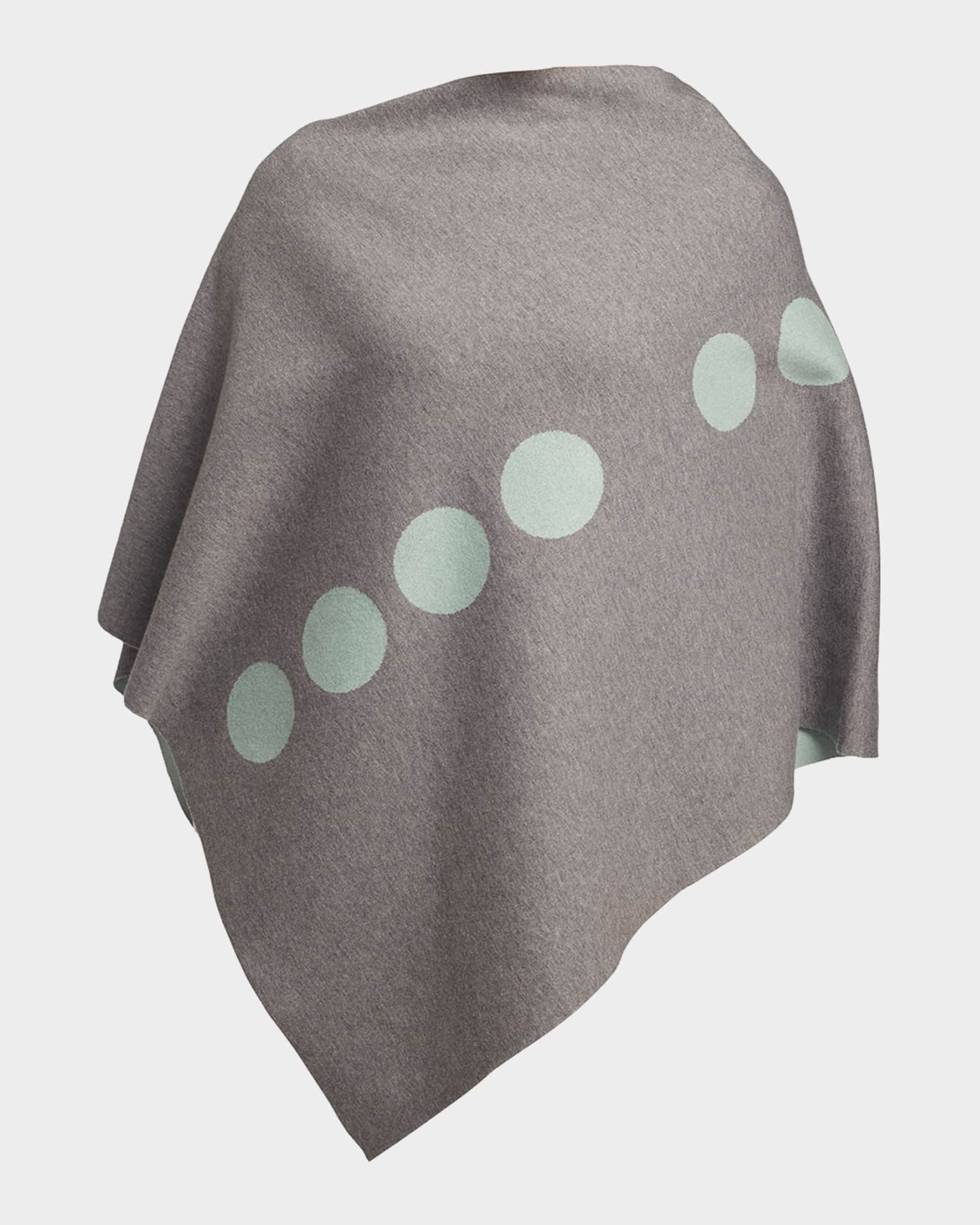 Elyse Maguire The Marconi Morse Code Hug Knit Poncho | Neiman Marcus