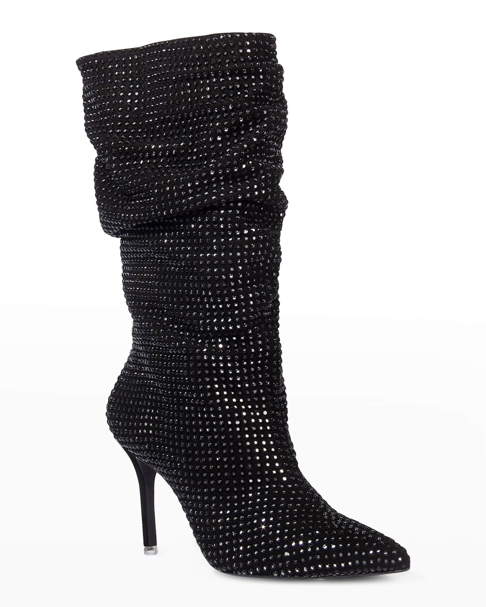 Black Suede Studio BSS x CAROLINE Genesis Boots | Neiman Marcus