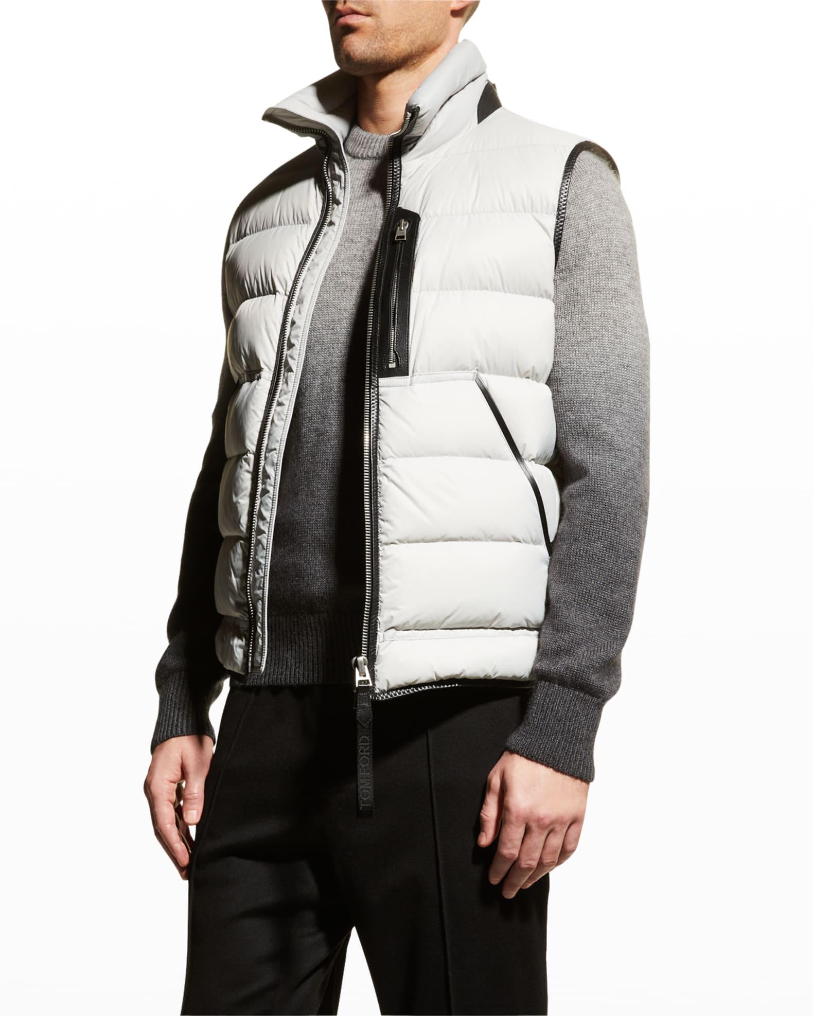 TOM FORD Men's Ultra-Light Parachute Vest | Neiman Marcus