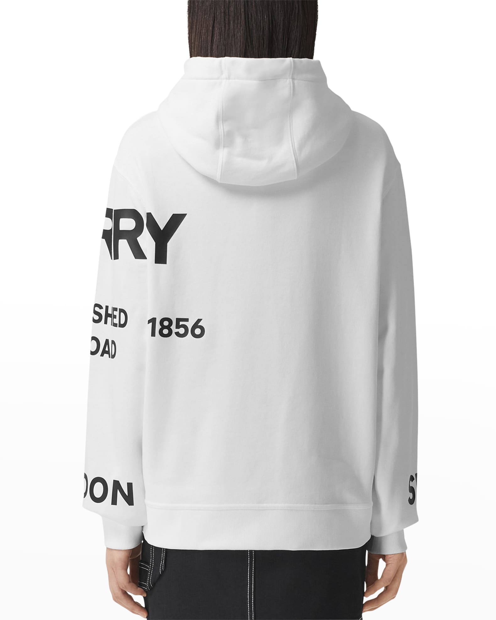 Burberry Poulter Horseferry Print Hoodie | Neiman Marcus