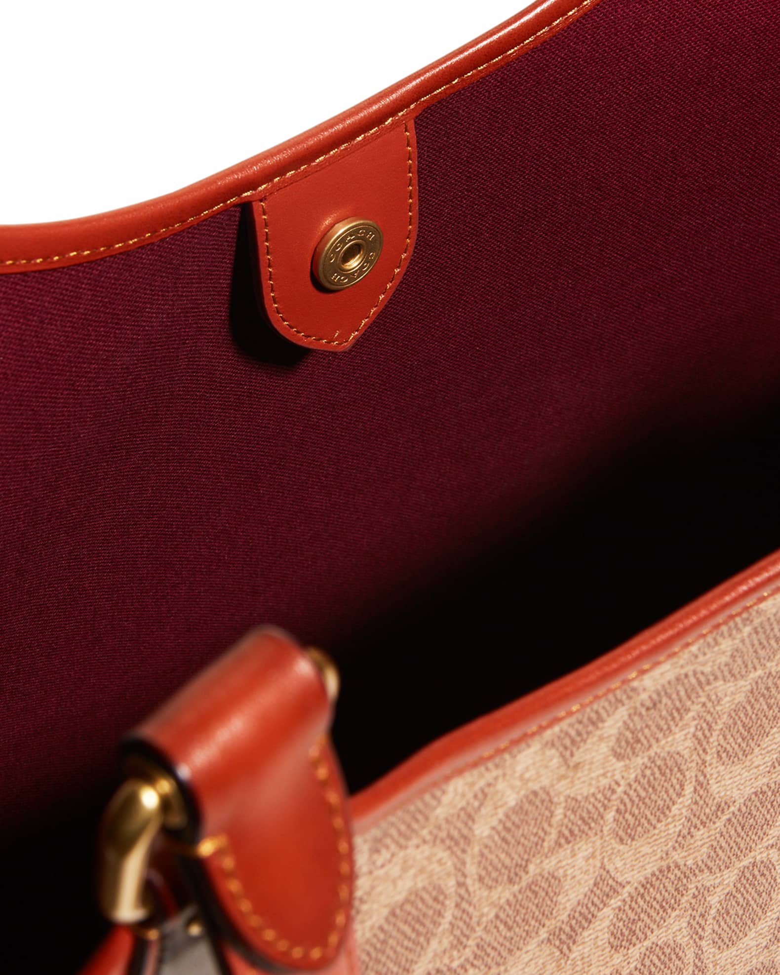 Coach Everyday Monogram Coated Canvas Tote Bag | Neiman Marcus