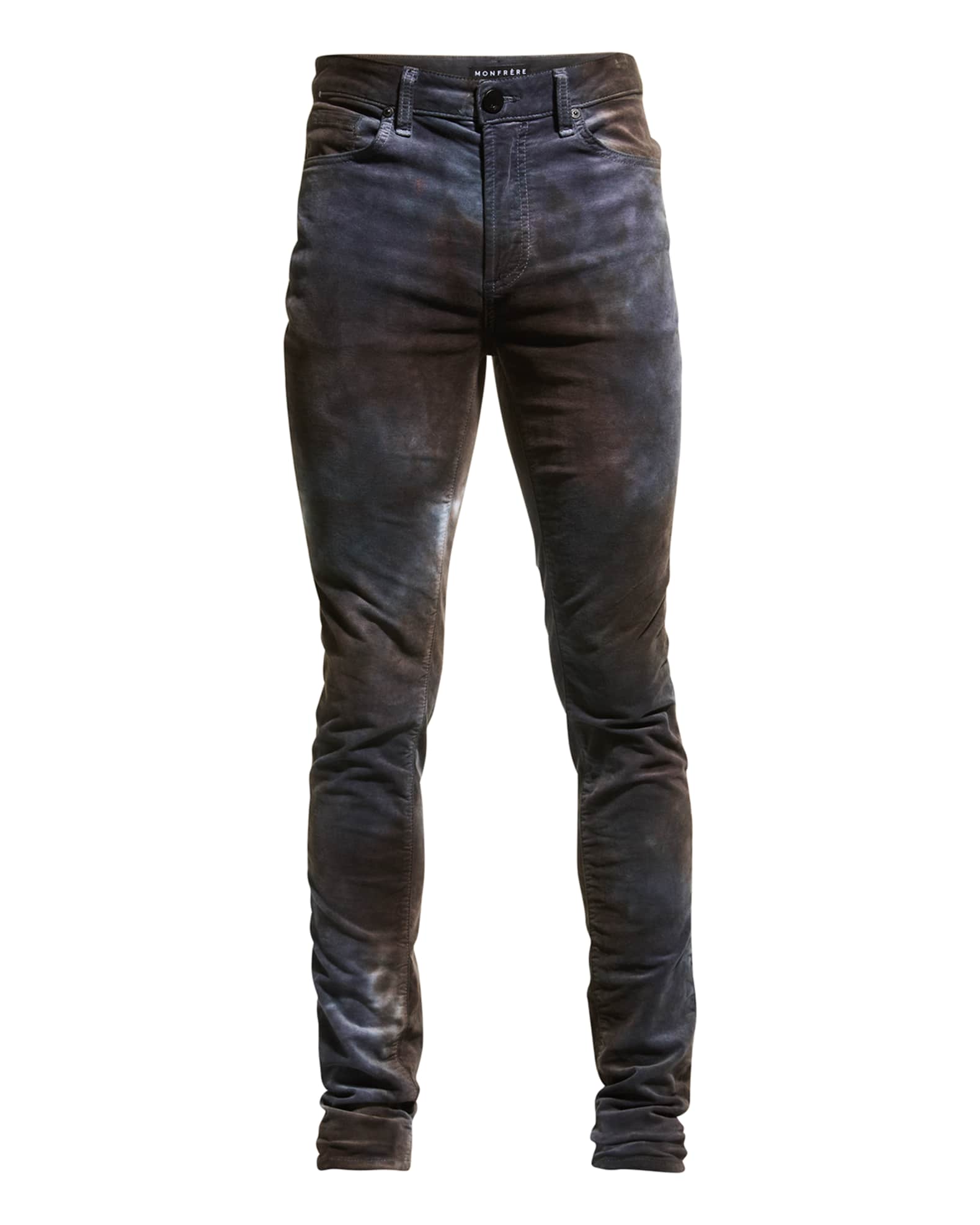 monfrere Men's Greyson Galaxy Velvet Pants | Neiman Marcus