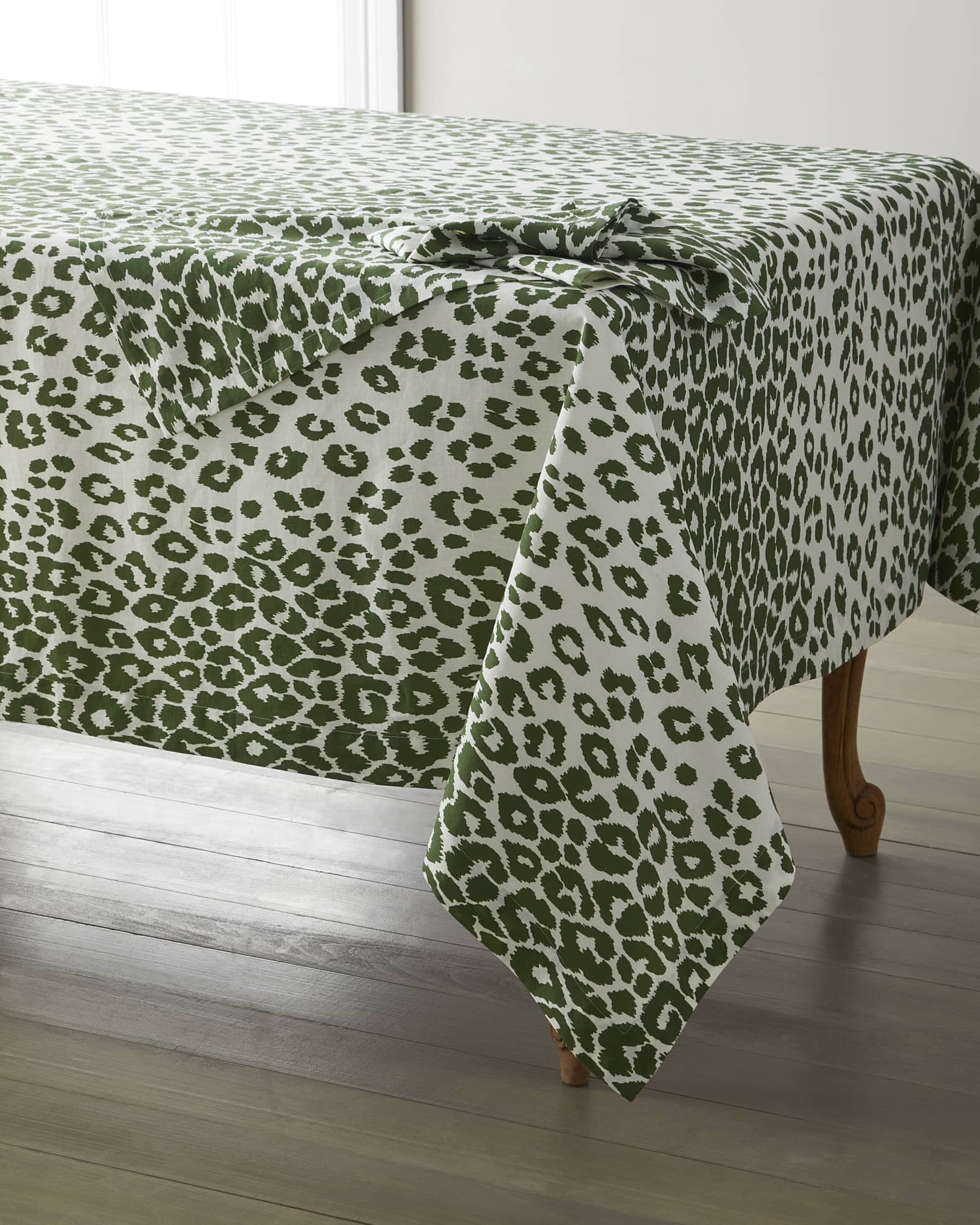 Iconic Leopard Table Linens Collection | Neiman Marcus