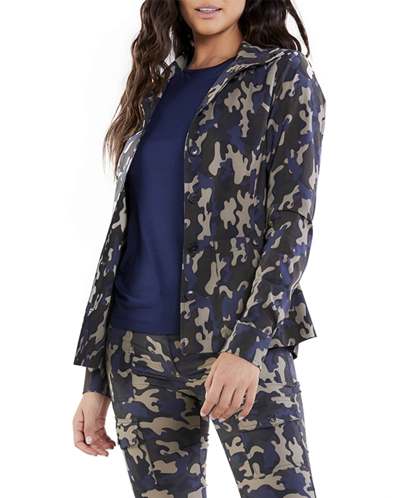 Anatomie Jane Camo Utility Jacket | Neiman Marcus
