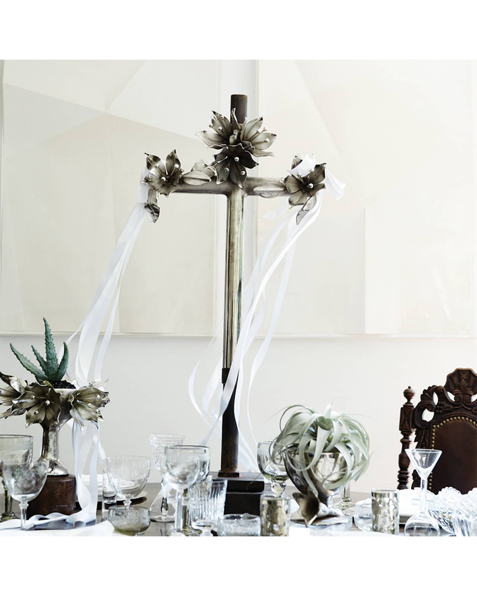 Jan Barboglio Cruz Procesional Cross Decorative Accent | Neiman Marcus