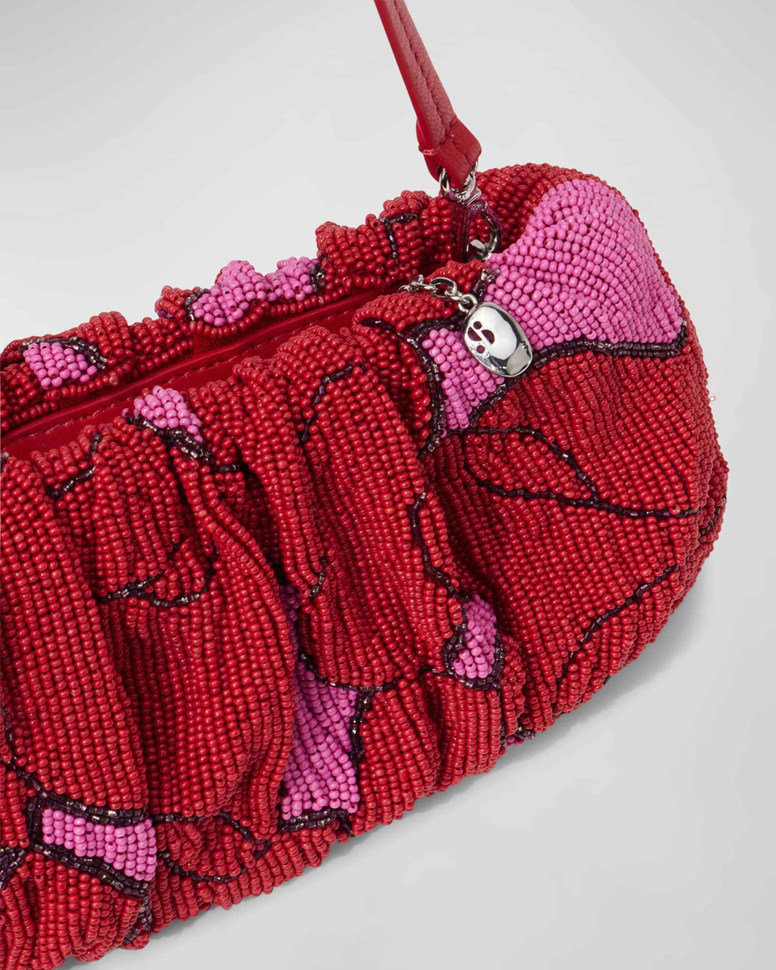 Staud Bean Beaded Shoulder Bag | Neiman Marcus