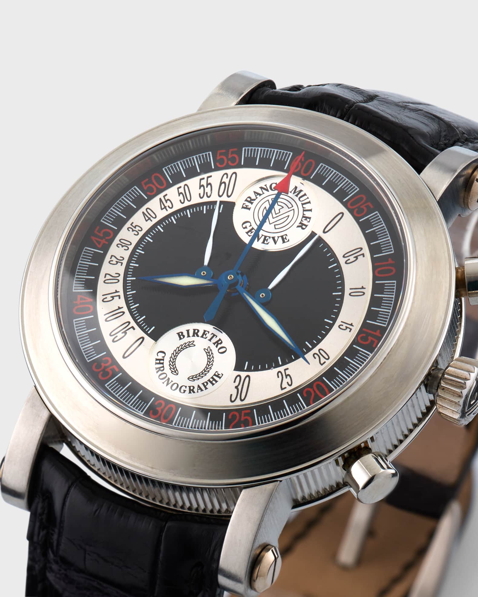 Franck Muller Unisex 39mm Bi Retro Chronograph Watch | Neiman Marcus