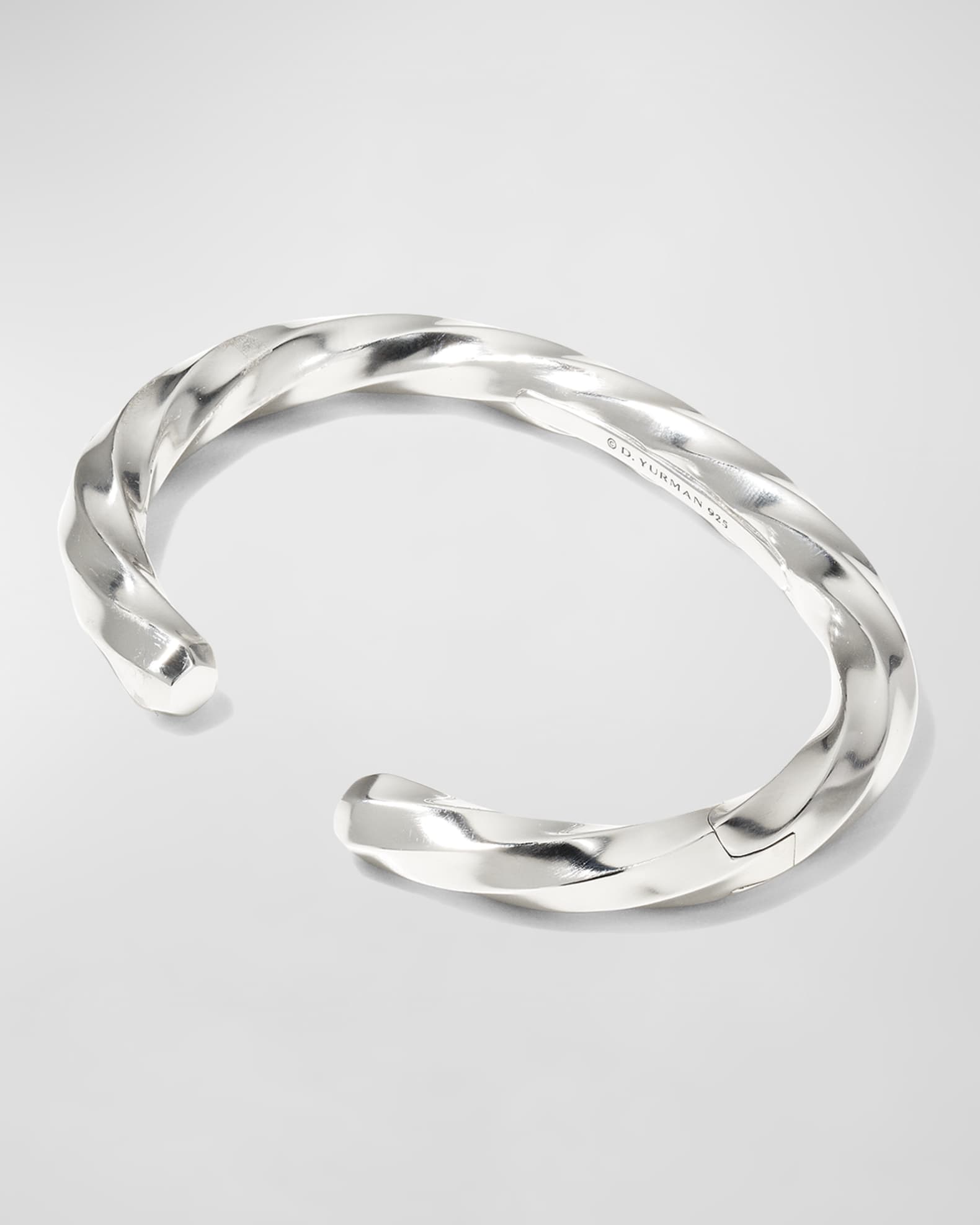 David Yurman Men's Cable Edge Cuff Bracelet, 8mm | Neiman Marcus