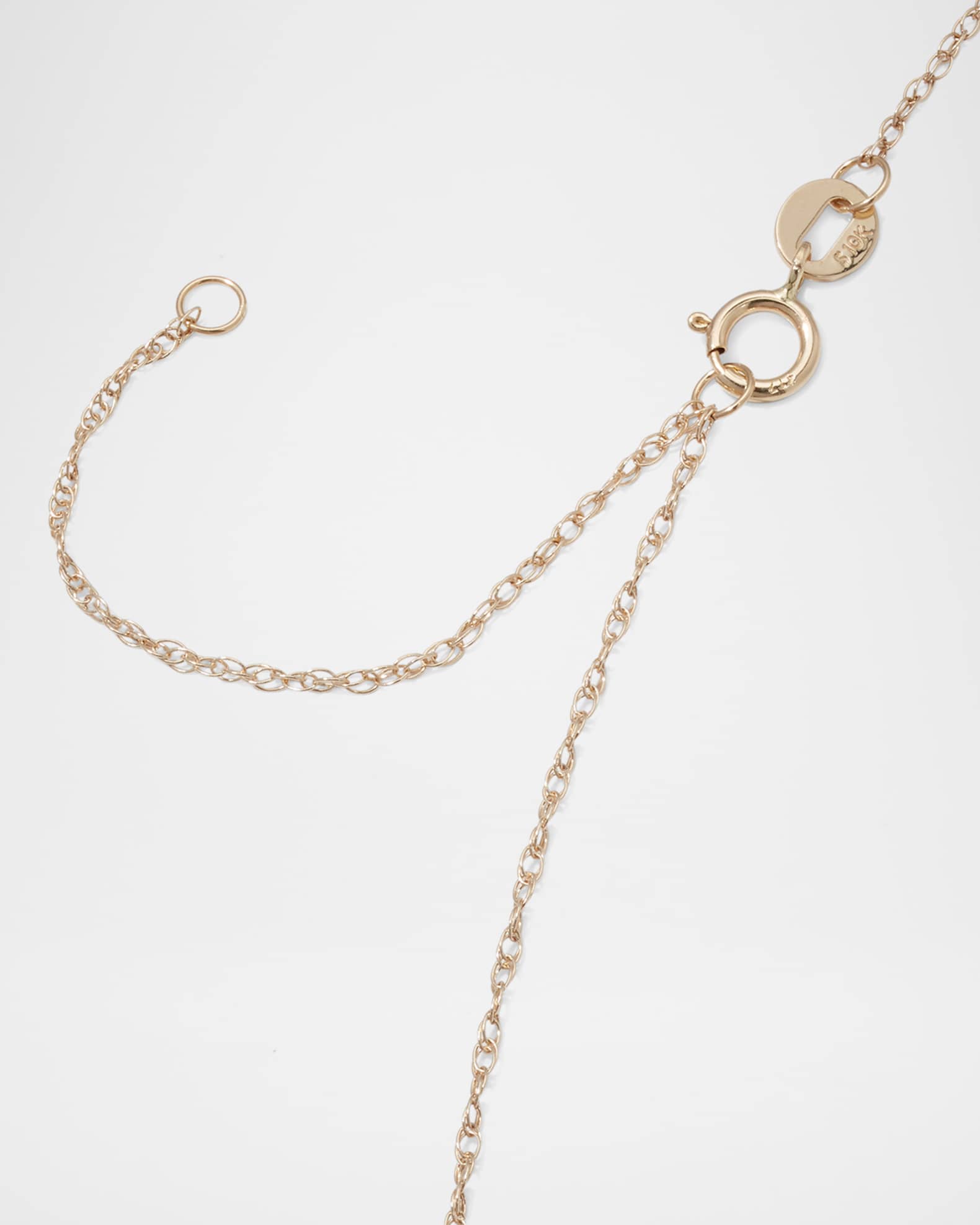STONE AND STRAND Diamond Baby Block Necklace | Neiman Marcus