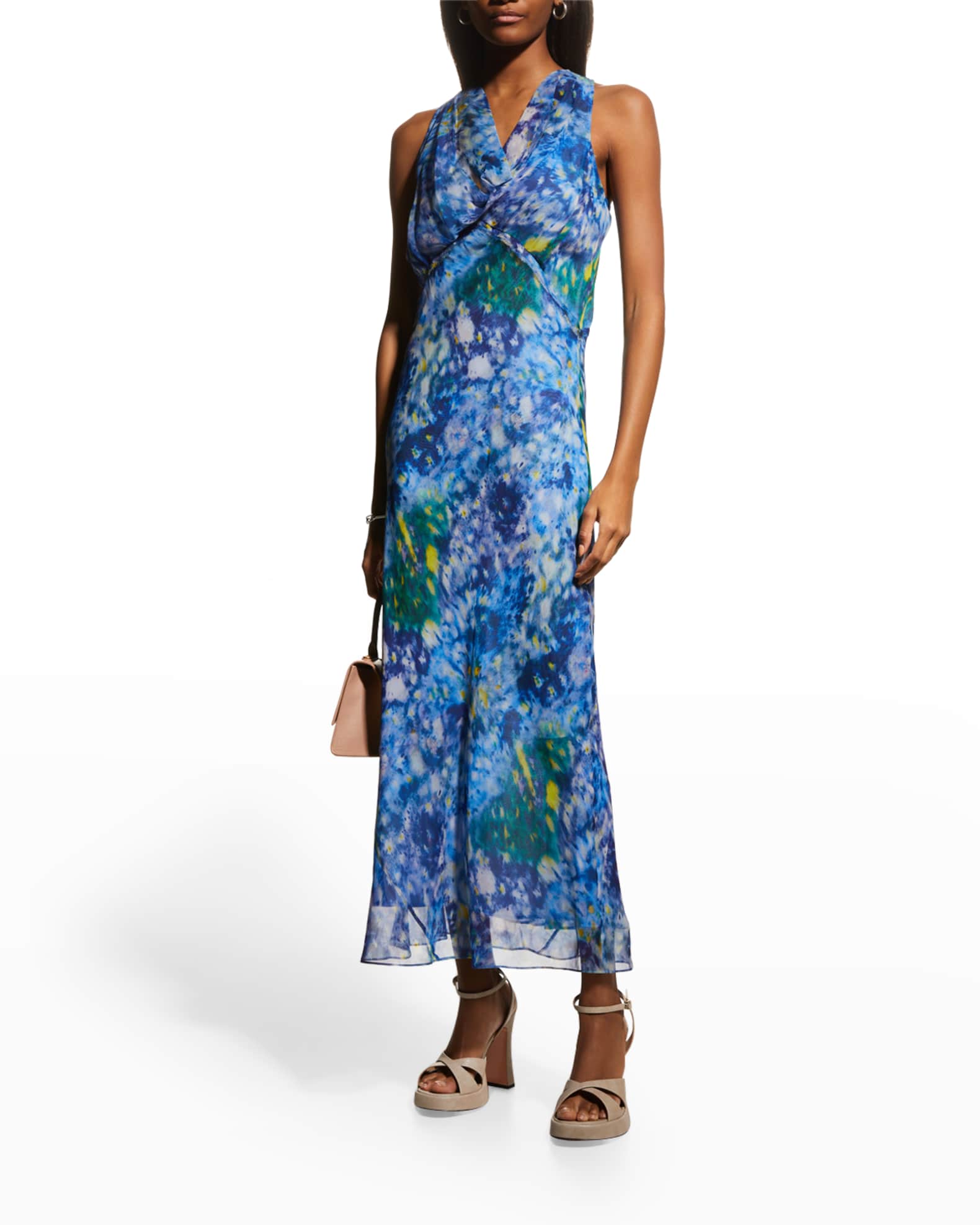 The Marc Jacobs The Halter Cowl Neck Dress | Neiman Marcus