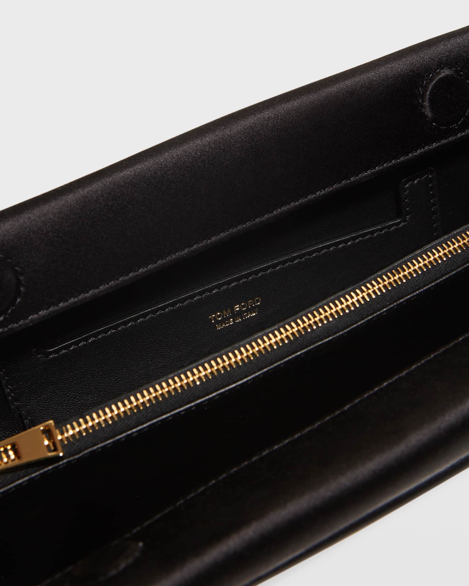 TOM FORD Ava Satin Clutch Bag | Neiman Marcus