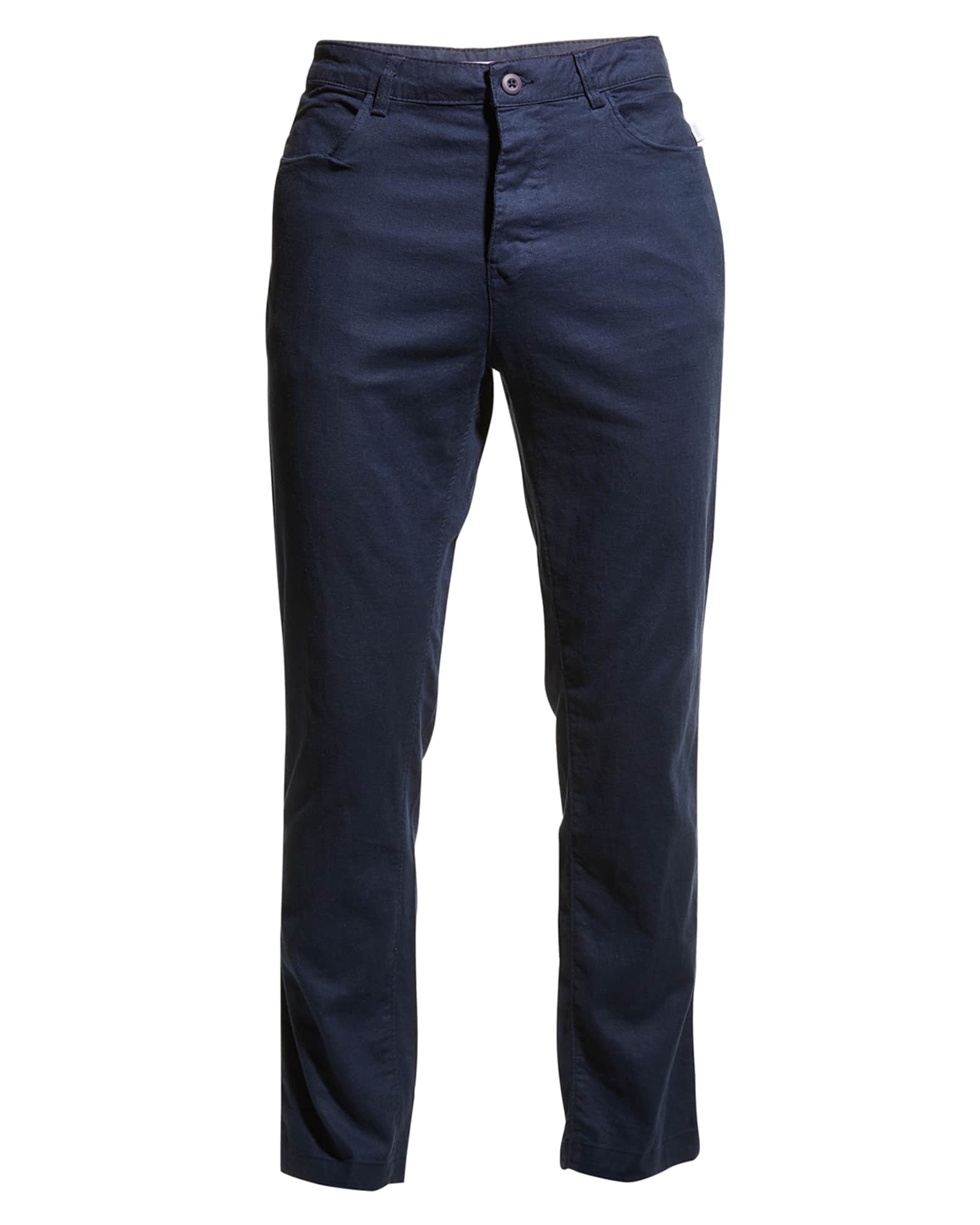 Onia Men's Stretch Linen Traveler Pants | Neiman Marcus