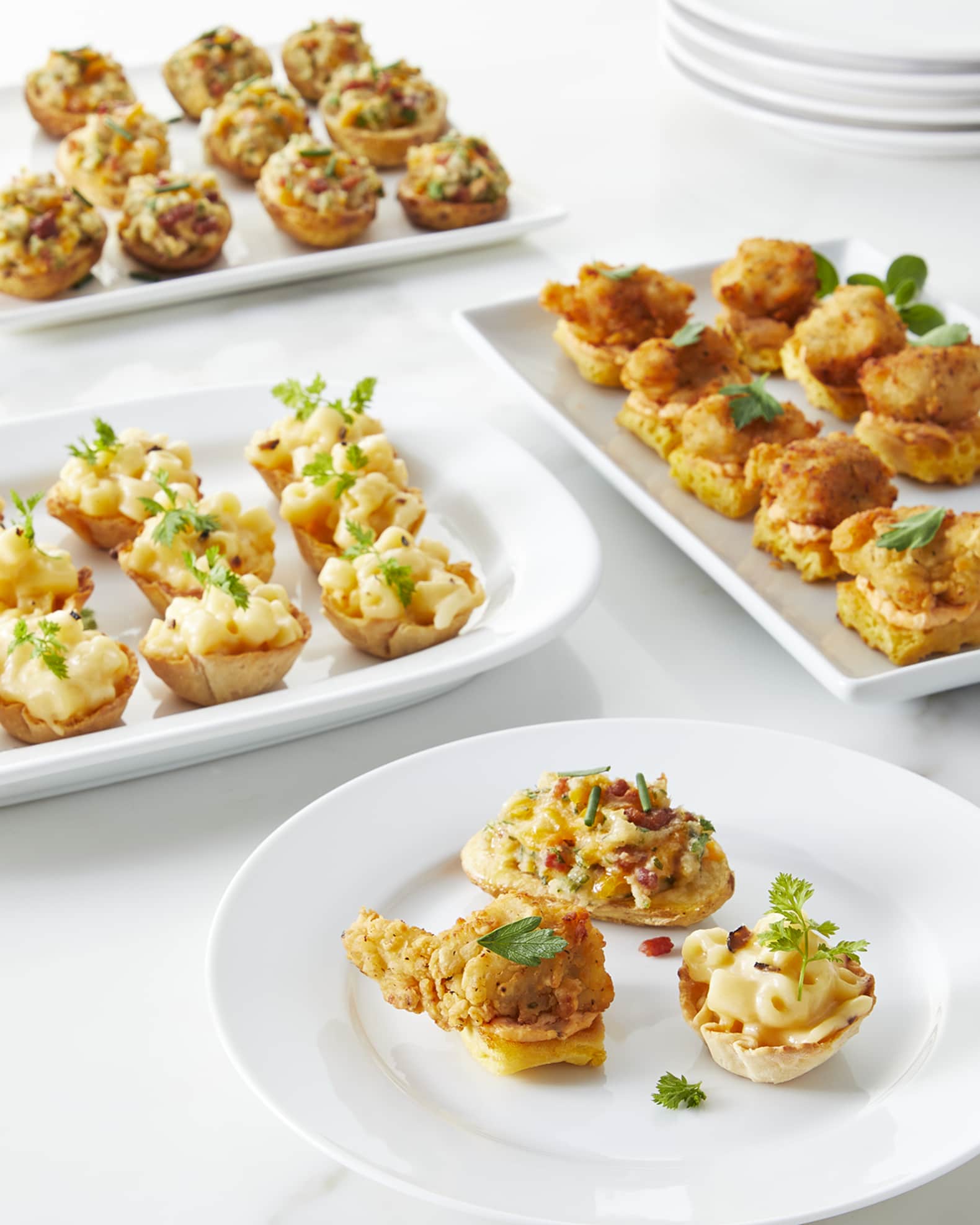 The Cajun Turkey Co Chicken & Waffle Stack with Chipotle Aioli | Neiman ...