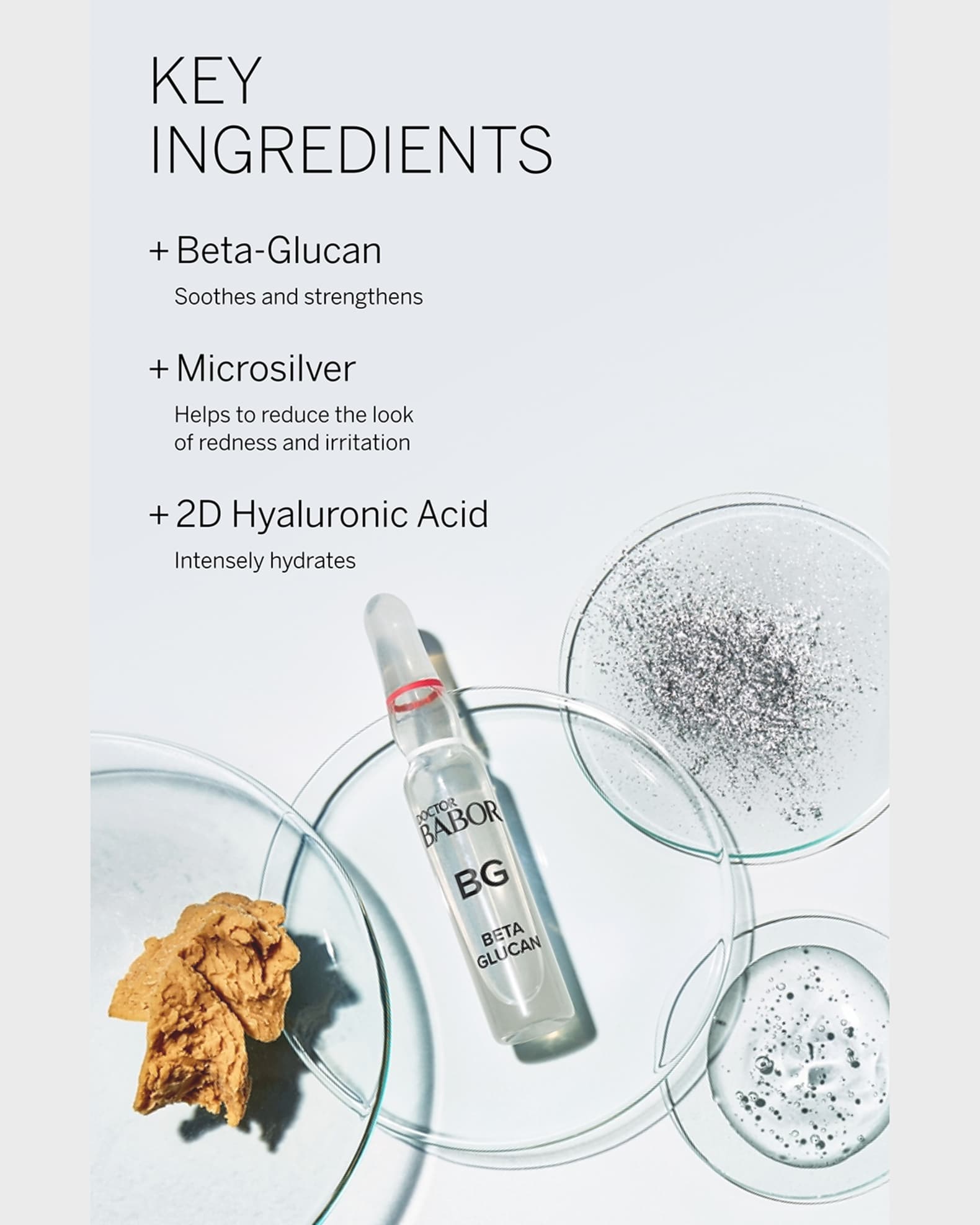 BABOR POWER SERUM APOULES Beta-Glucan Serum | Neiman Marcus