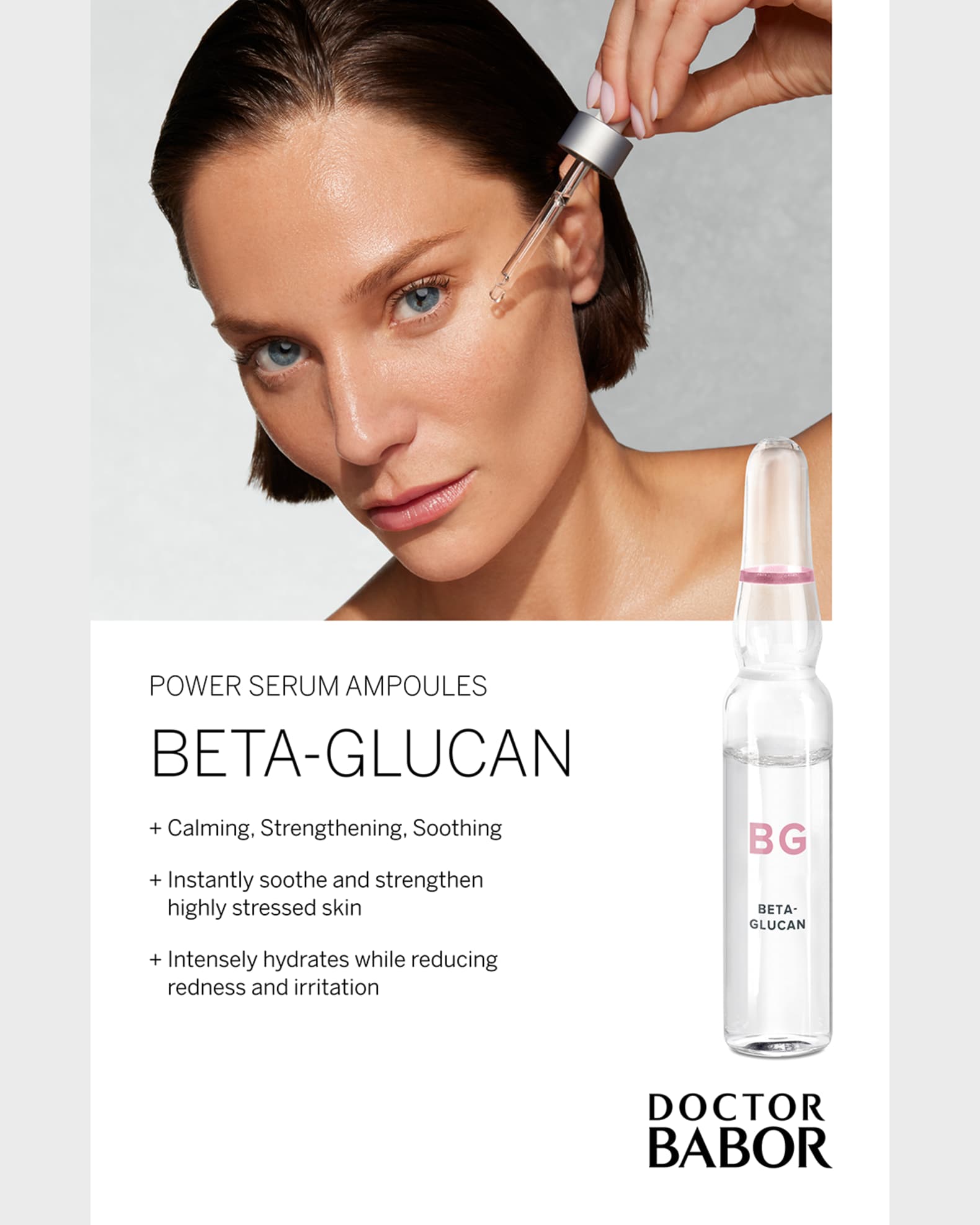 BABOR POWER SERUM APOULES Beta-Glucan Serum | Neiman Marcus