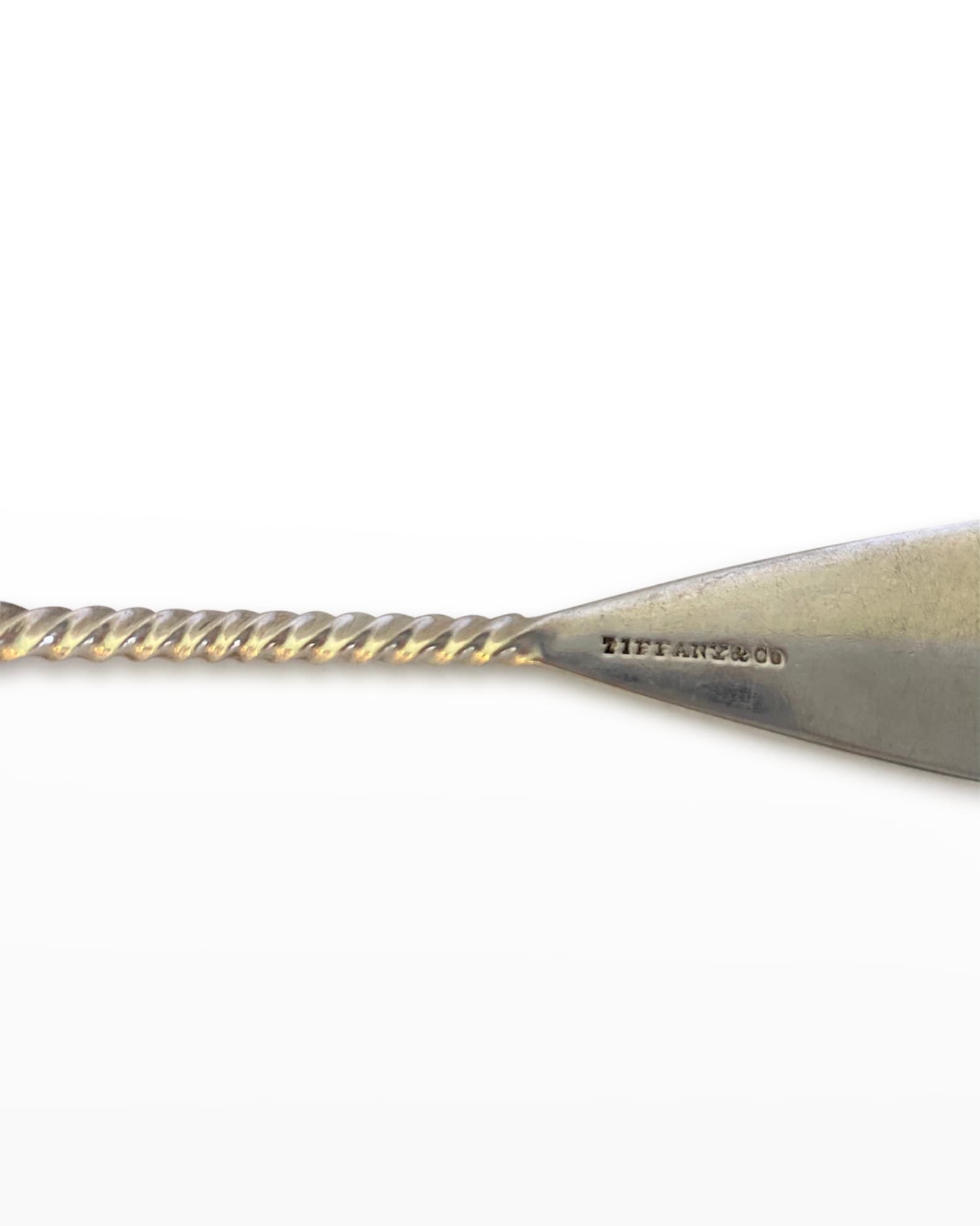 Devonia Antiques 19th Century Tiffany Sterling Twist Handle Spoons, Set ...