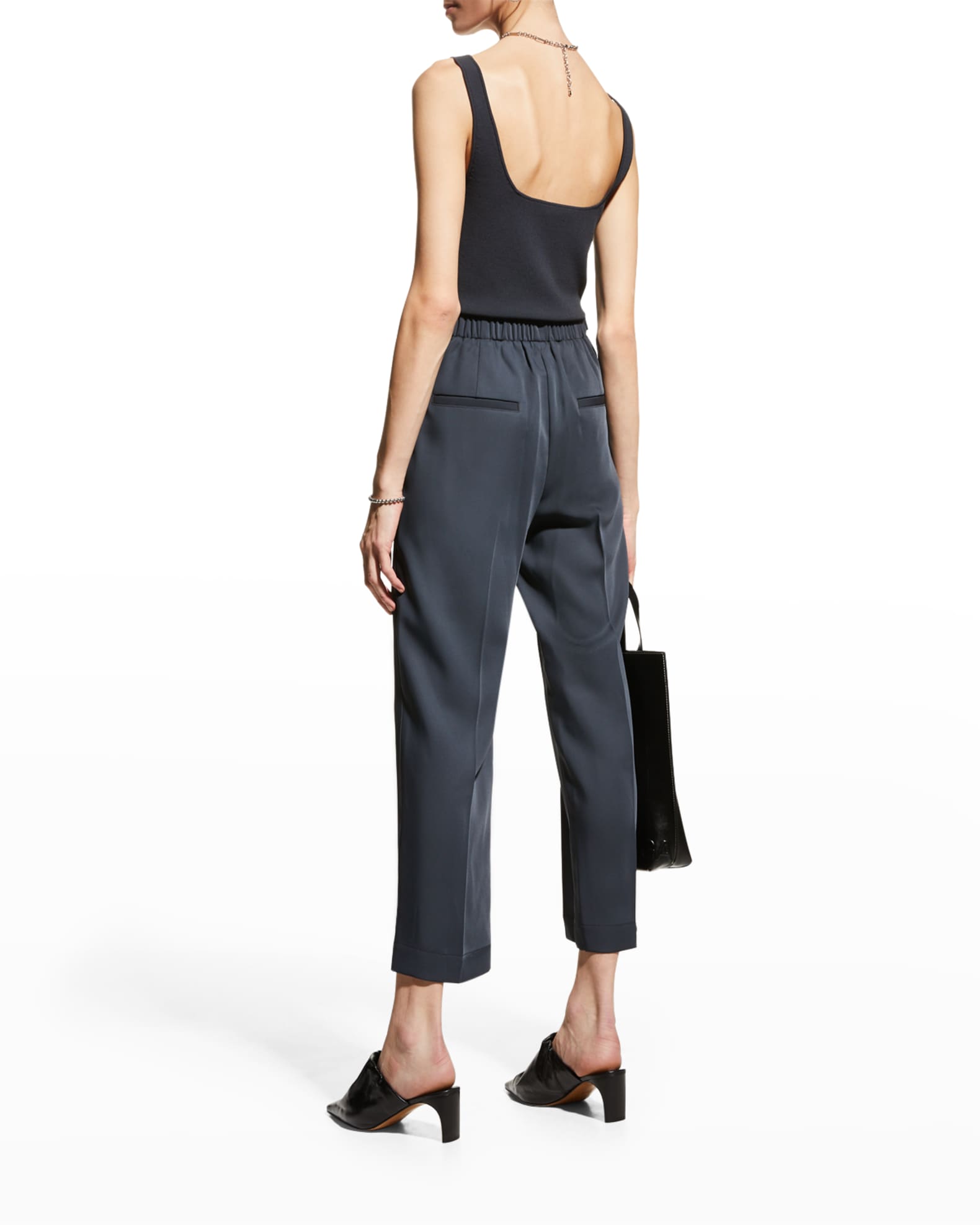 Vince Tapered Pull-On Pants | Neiman Marcus