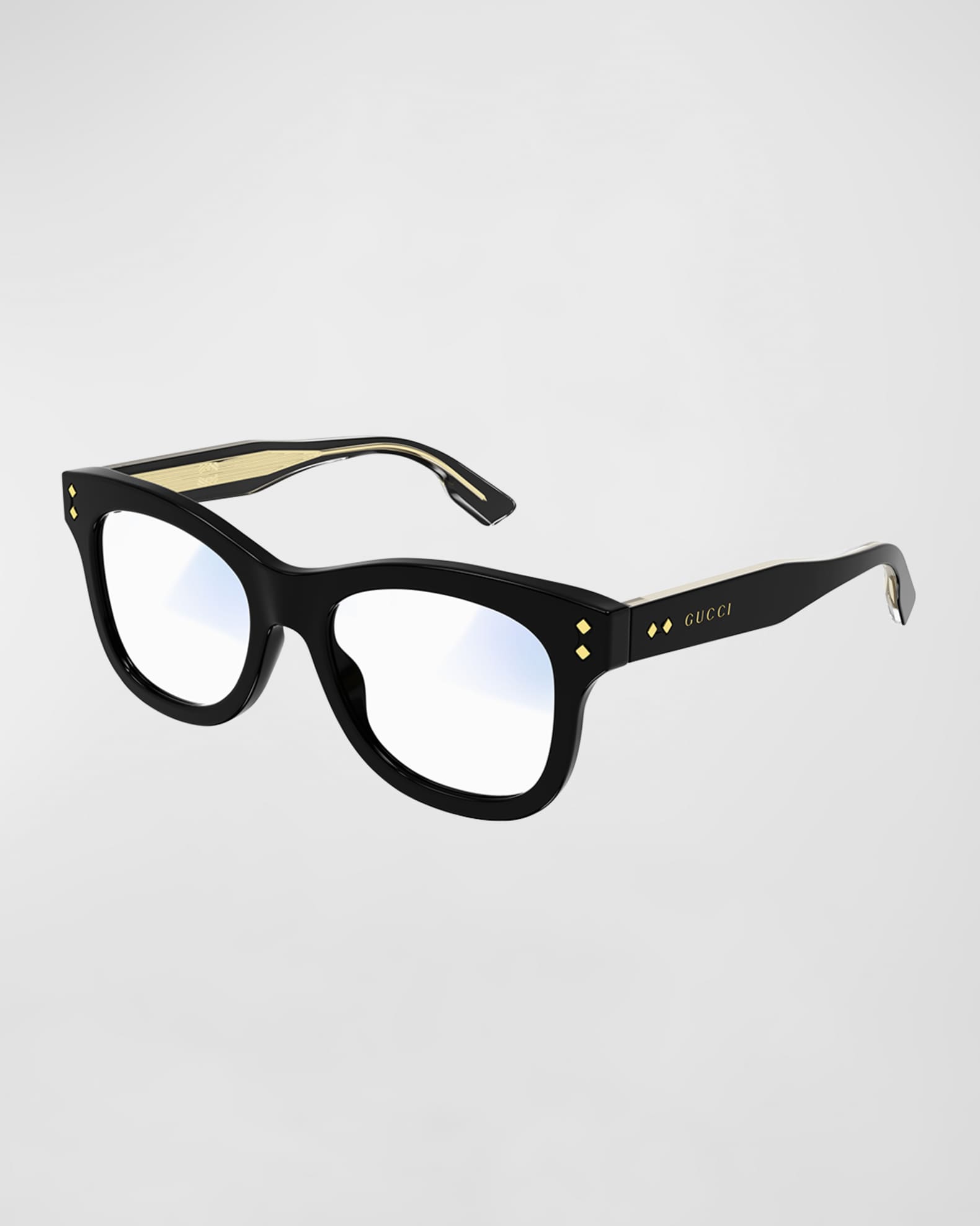 Gucci Photochromic Rectangle Acetate Sunglasses | Neiman Marcus