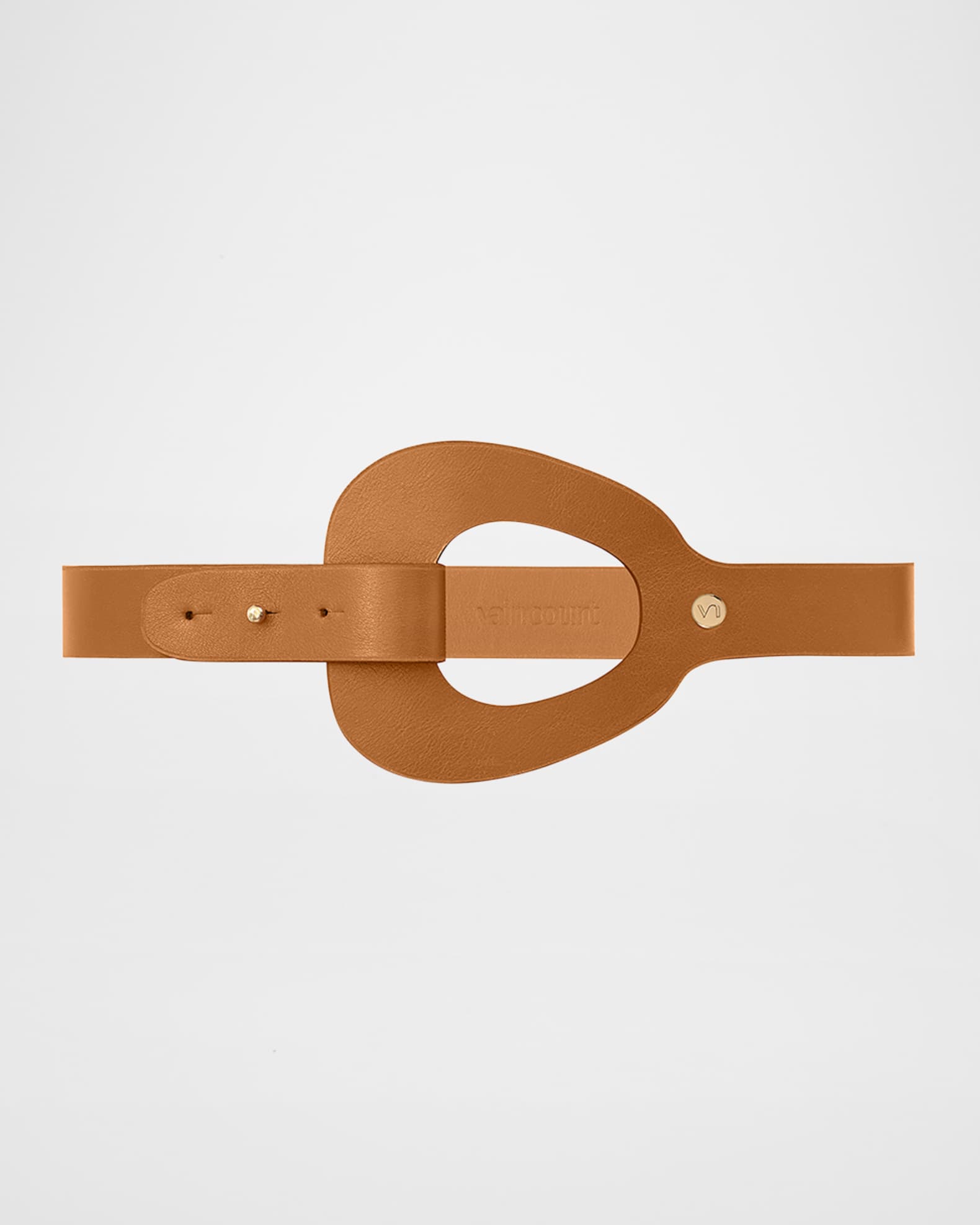 Vaincourt Paris La Savoureuse Leather Pull-Through Belt | Neiman Marcus