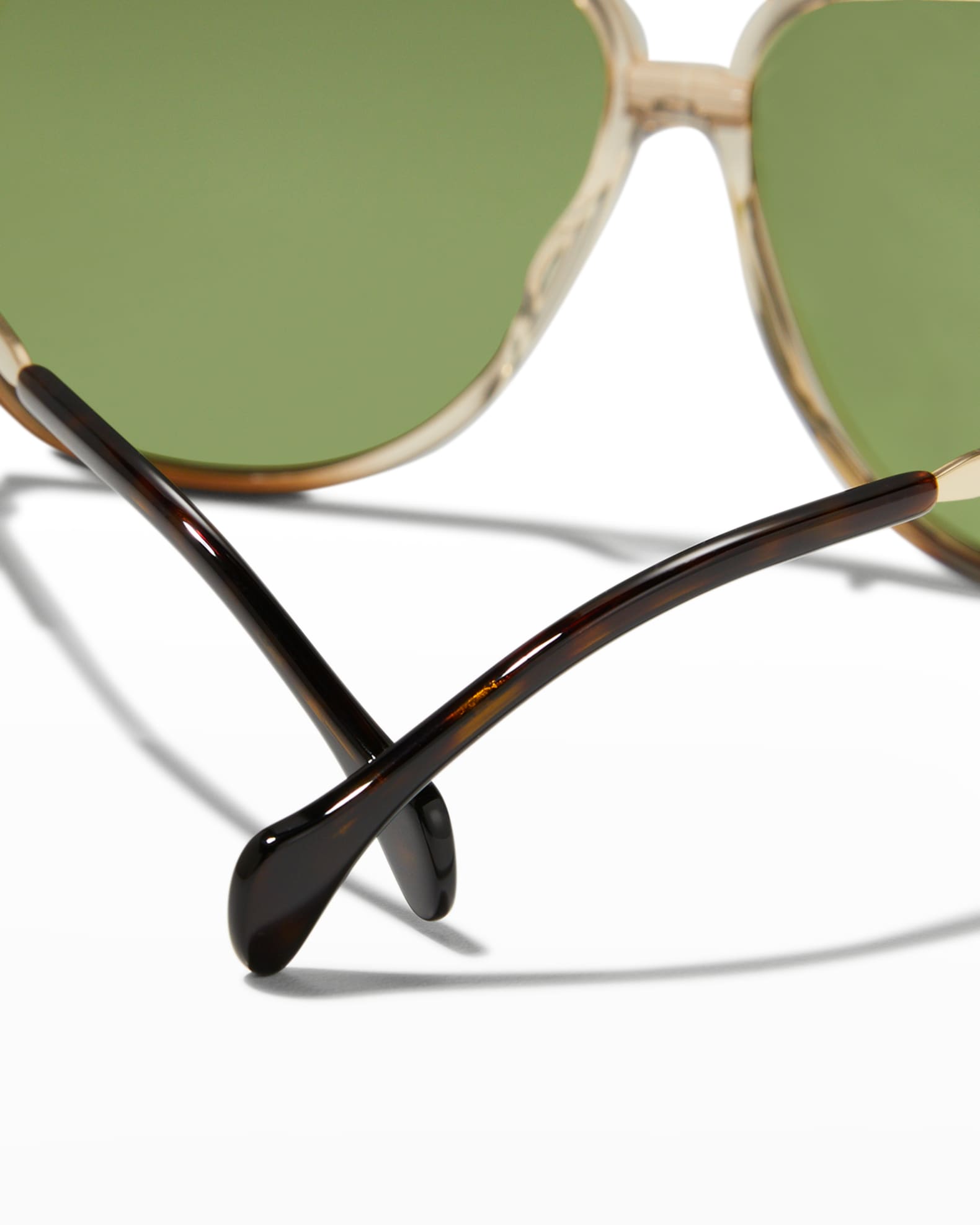 Gucci Men's Acetate Aviator Sunglasses | Neiman Marcus