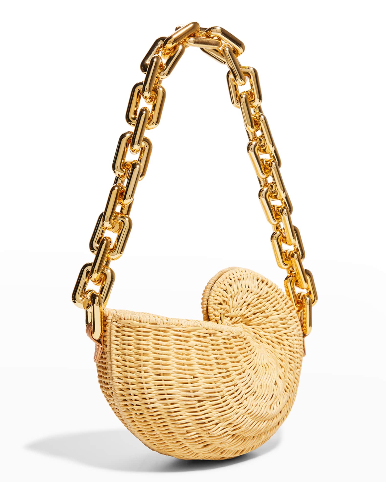 POOLSIDE The Anna Conch Shell Shoulder Bag | Neiman Marcus
