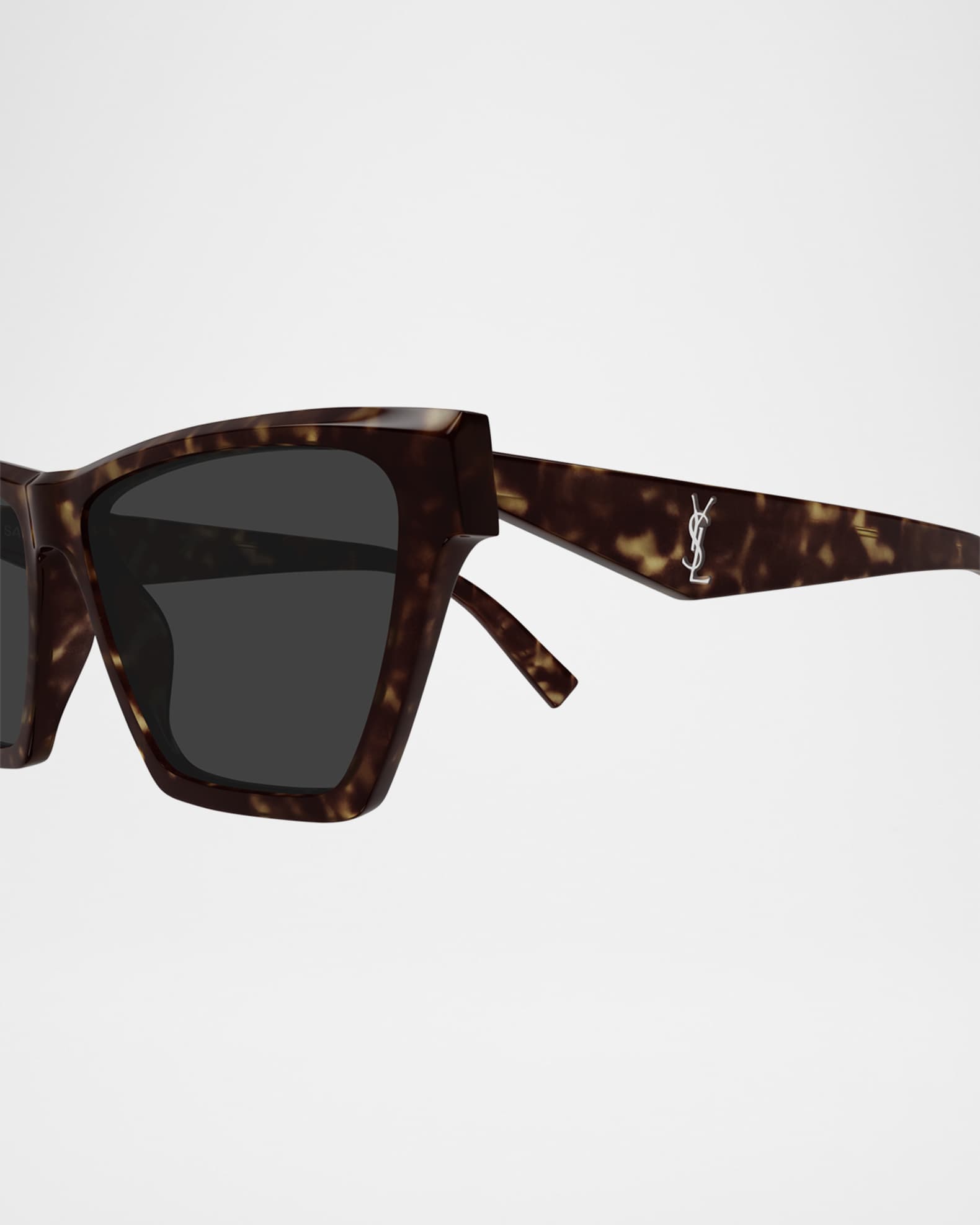 Saint Laurent YSL Acetate Cat-Eye Sunglasses | Neiman Marcus