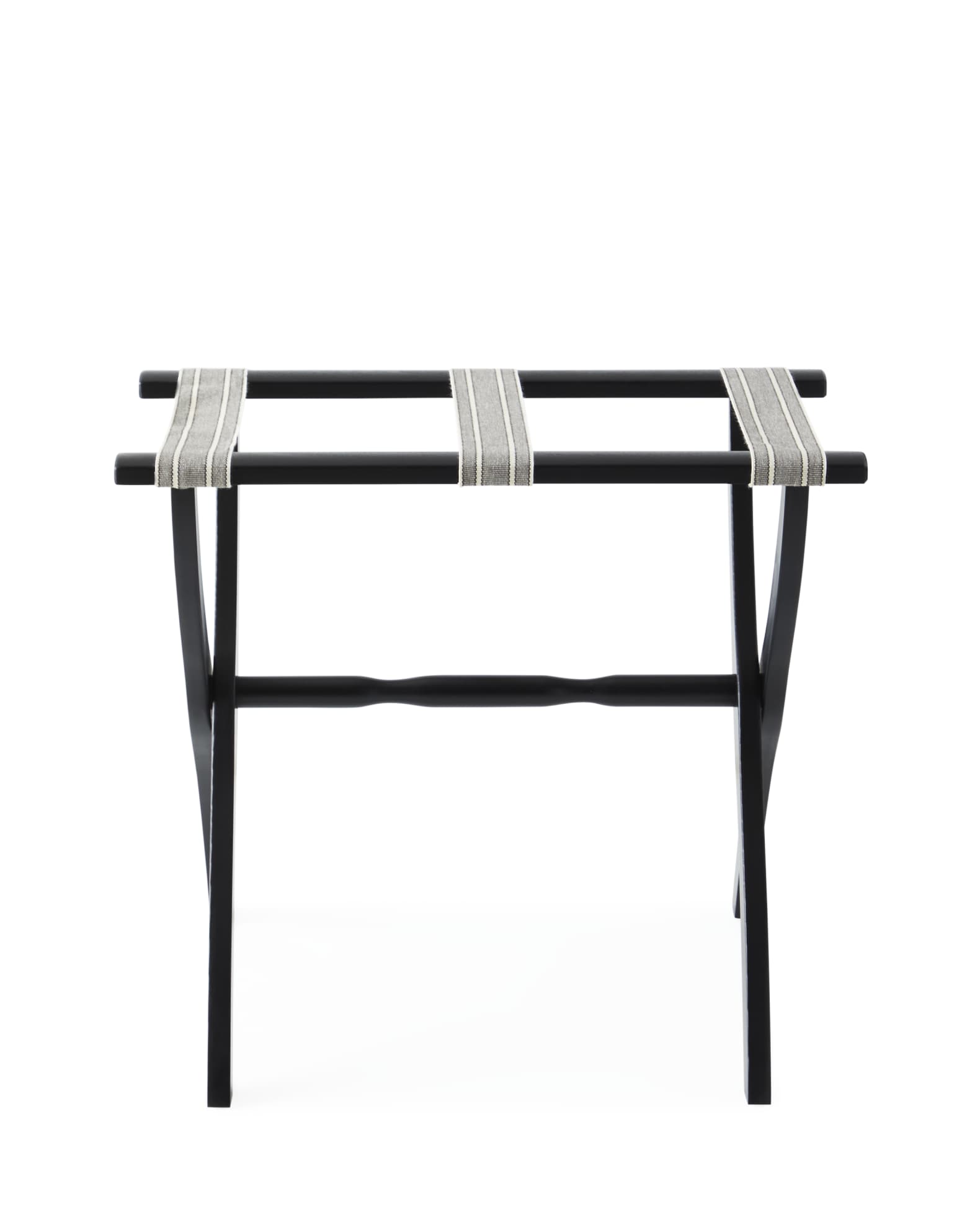 Gate House Furniture Dual Stripe Luggage Rack | Neiman Marcus