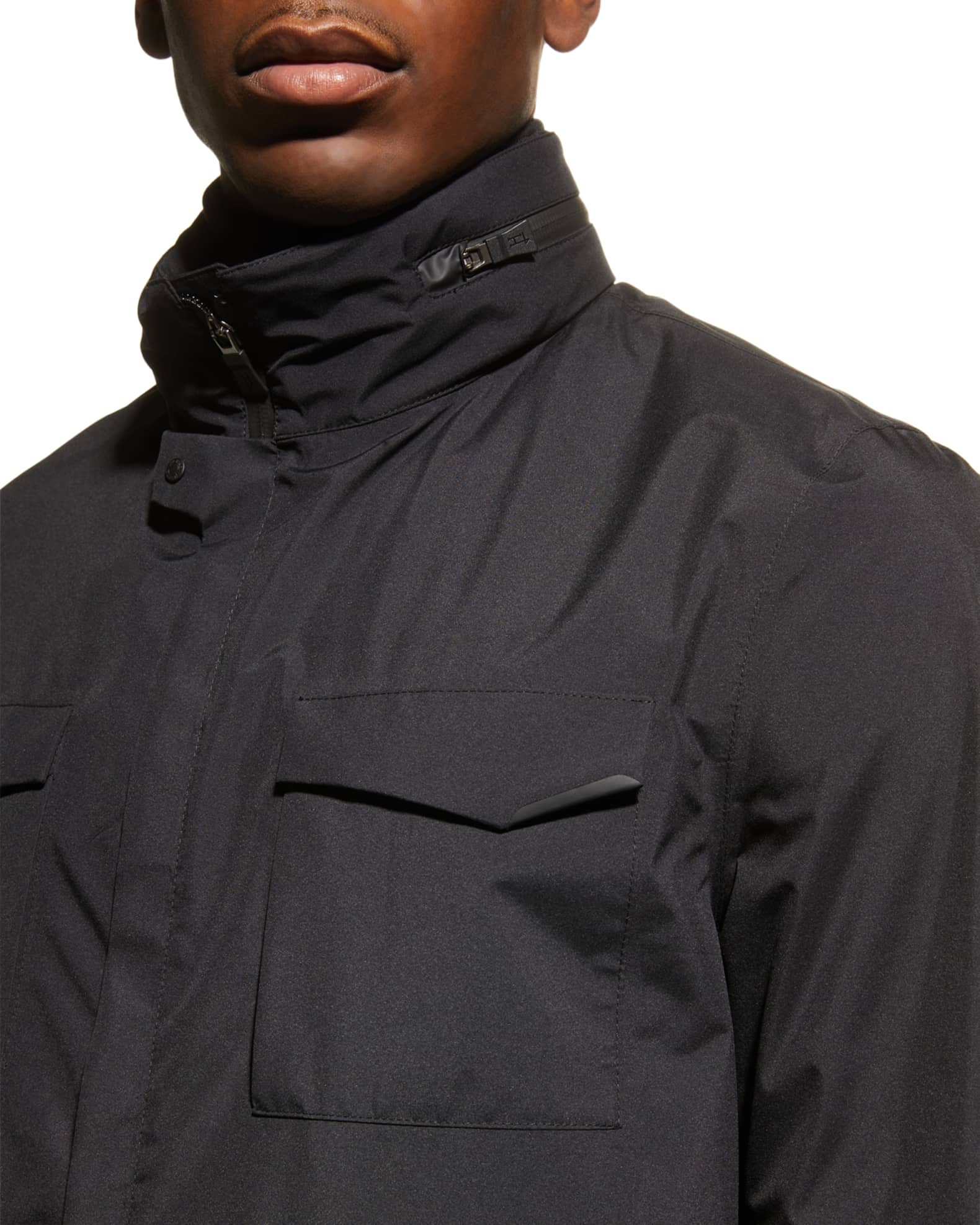 Herno Men's Laminar Solid Field Jacket | Neiman Marcus