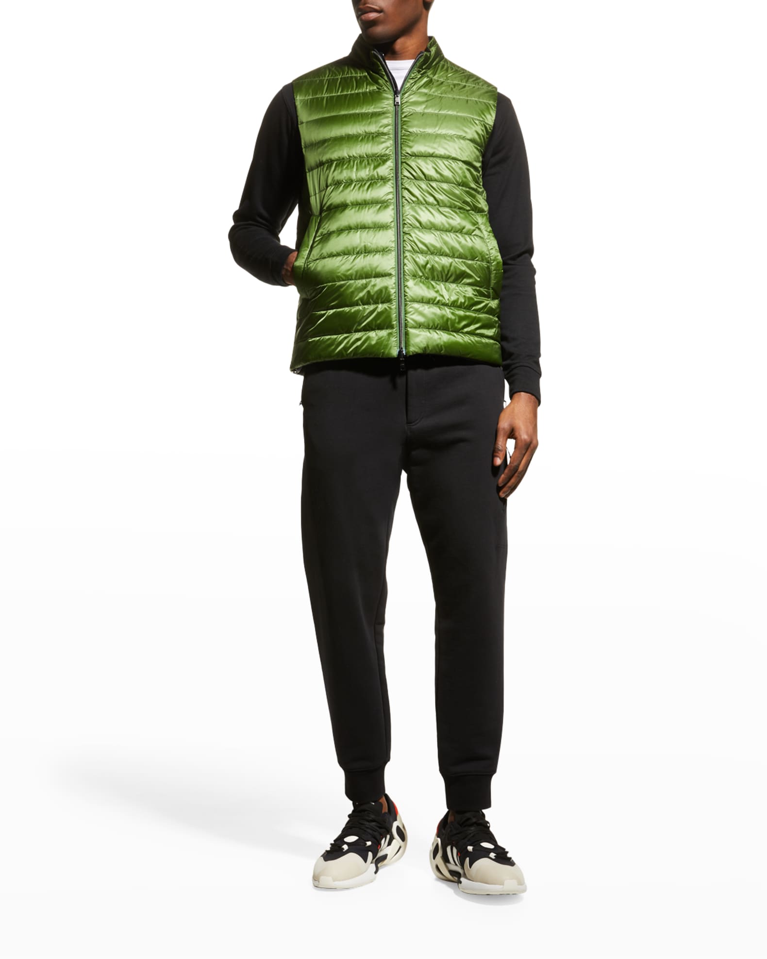 Herno Men's Reversible Quilted Vest | Neiman Marcus