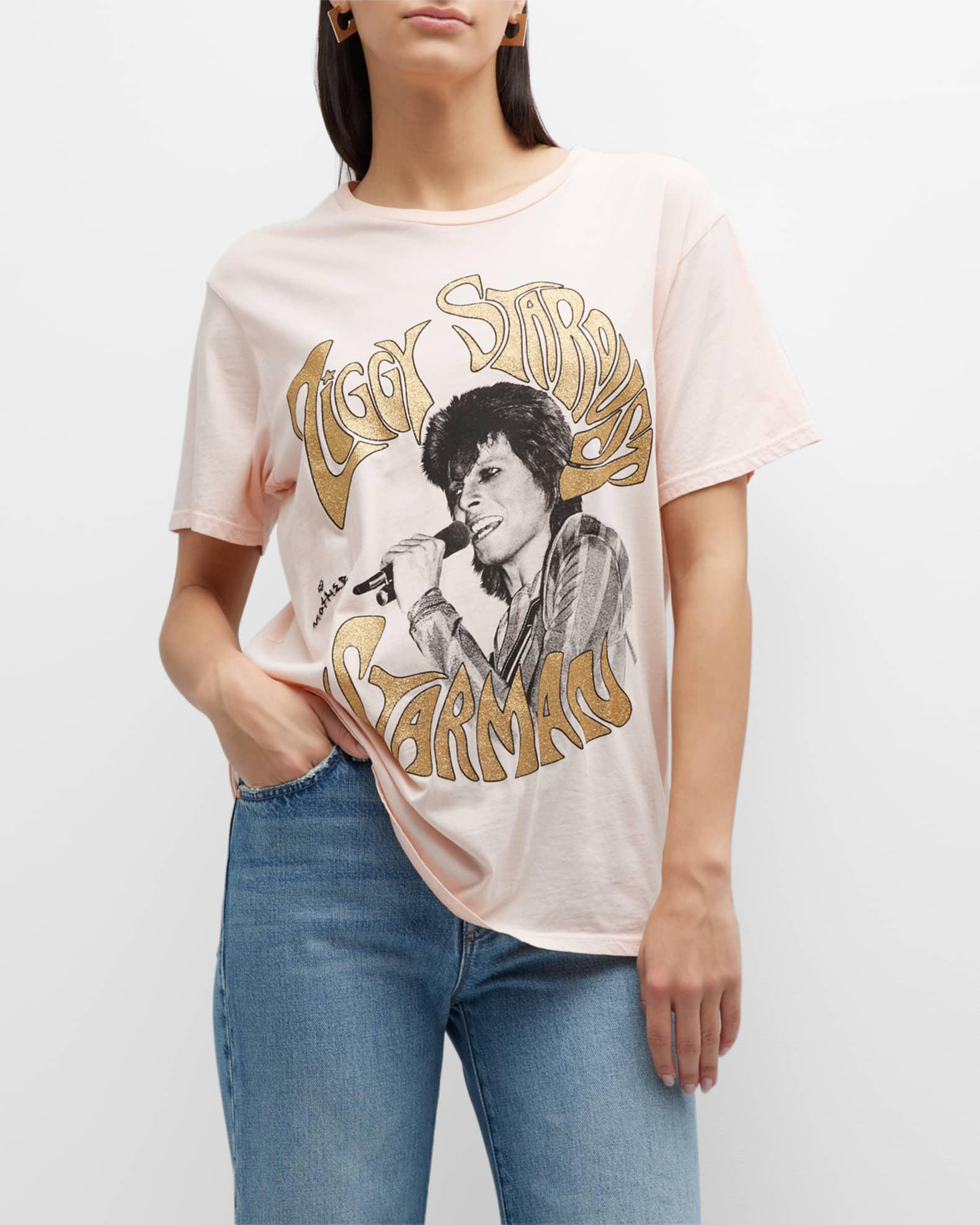 MOTHER Bowie x MOTHER The Rowdy T-Shirt | Neiman Marcus