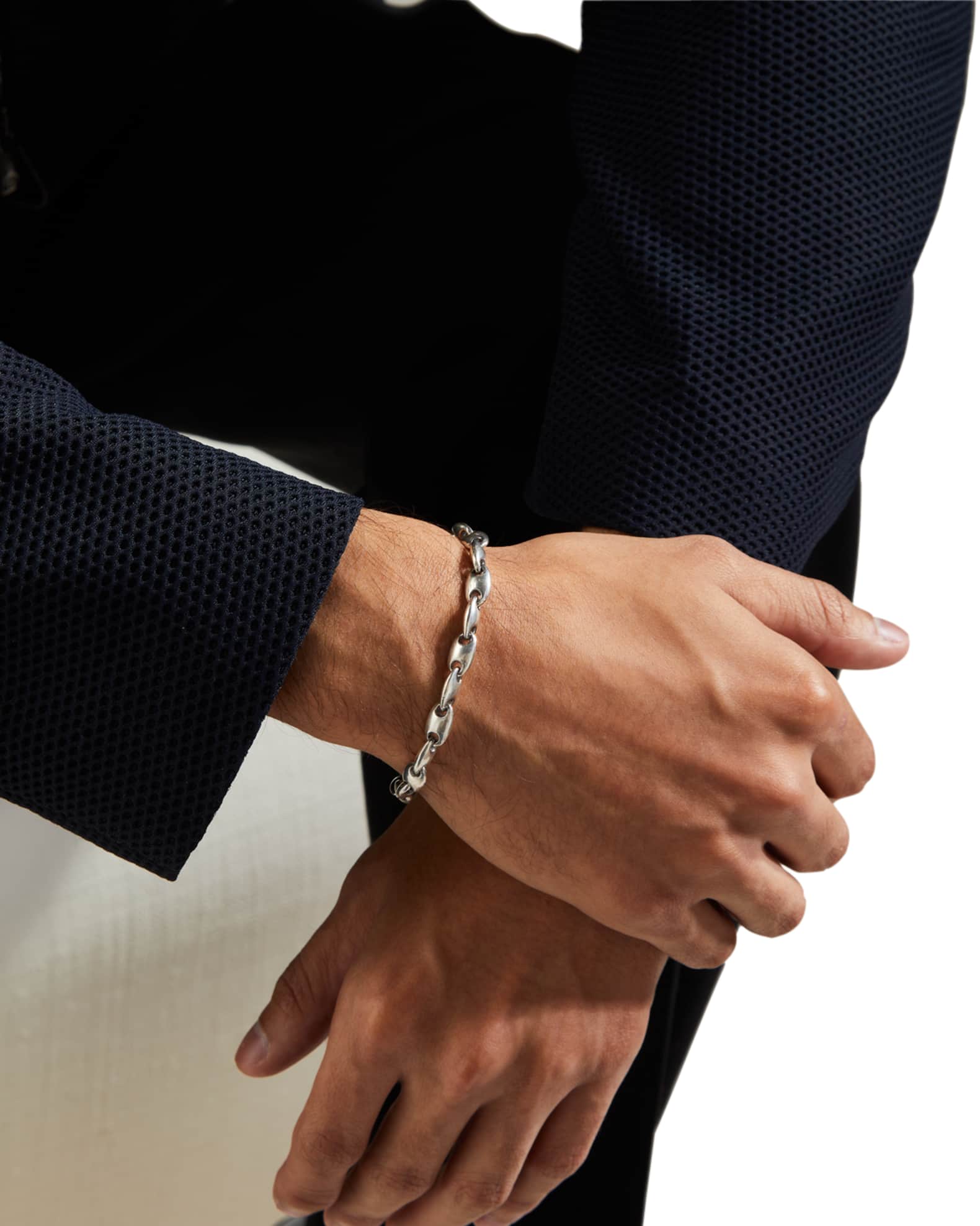 M. Cohen Men's Grandia Neo Link Bracelet | Neiman Marcus