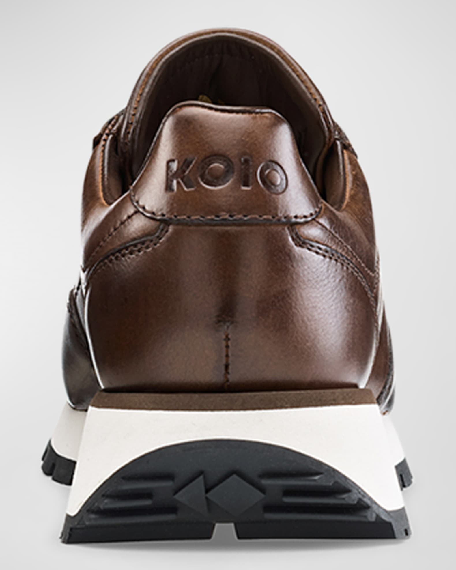 Koio Men's Retro Runner Leather Low-Top Sneakers | Neiman Marcus
