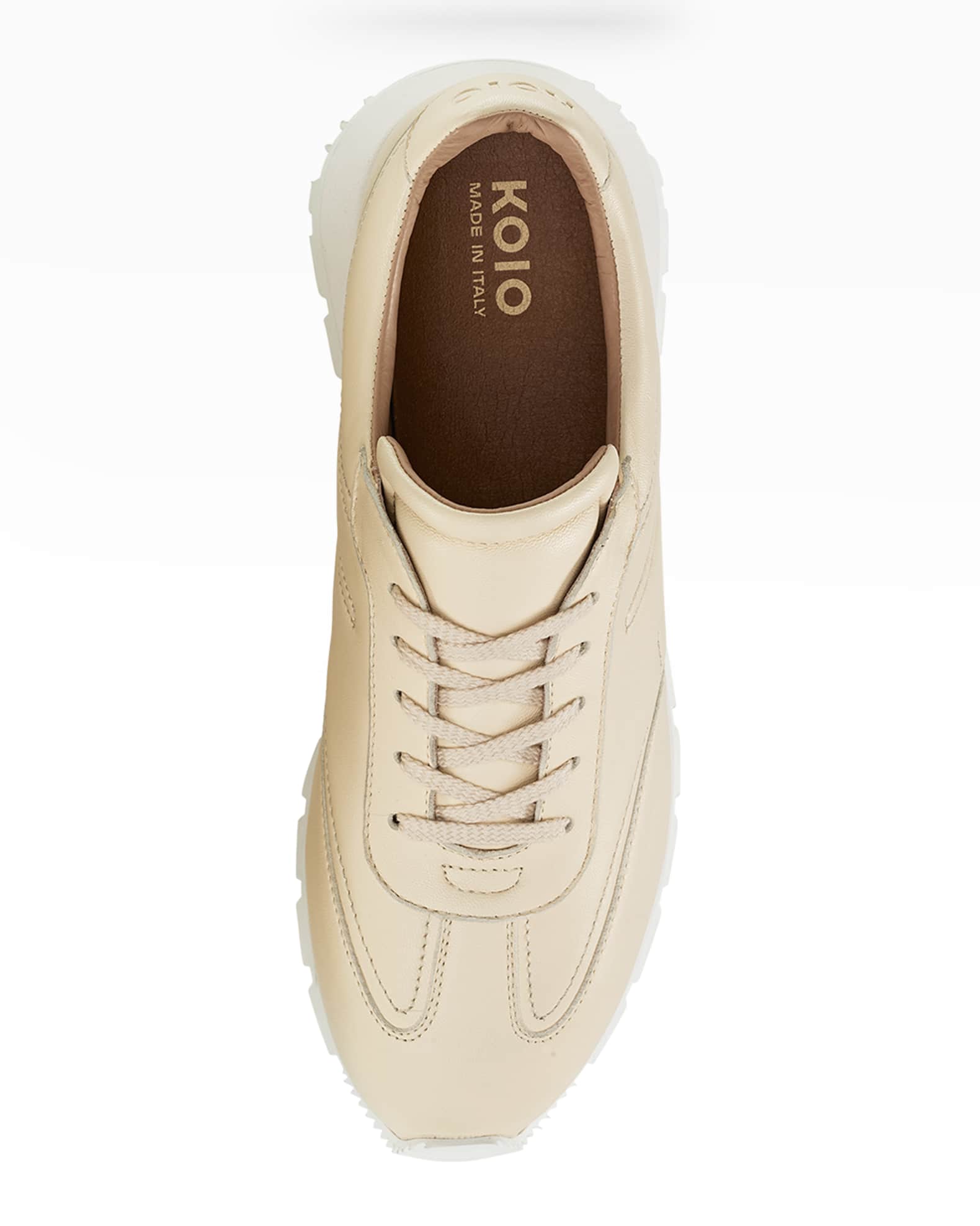 Koio Men's Retro Runner Leather Low-Top Sneakers | Neiman Marcus