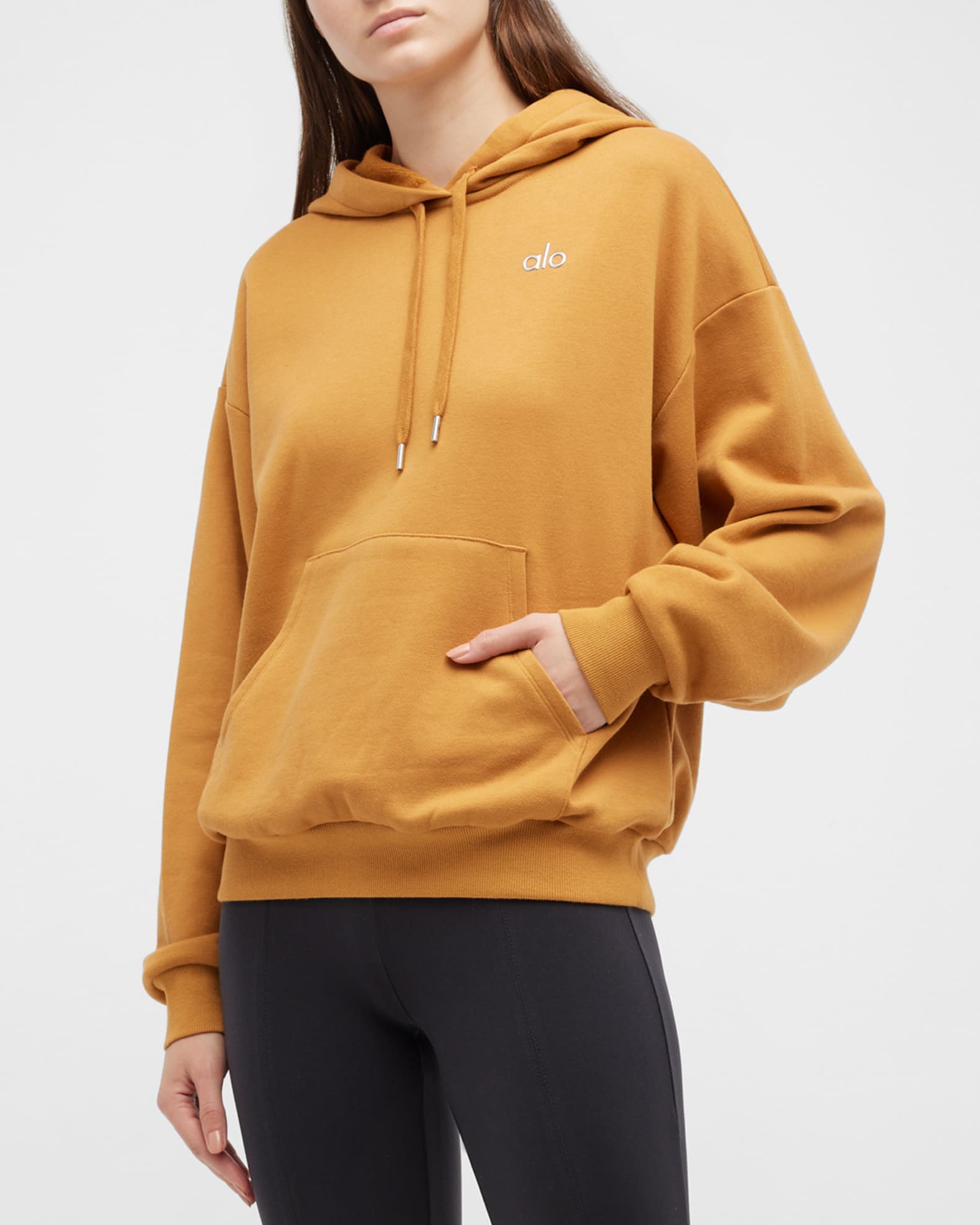 Alo Yoga Accolade French Terry Hoodie | Neiman Marcus