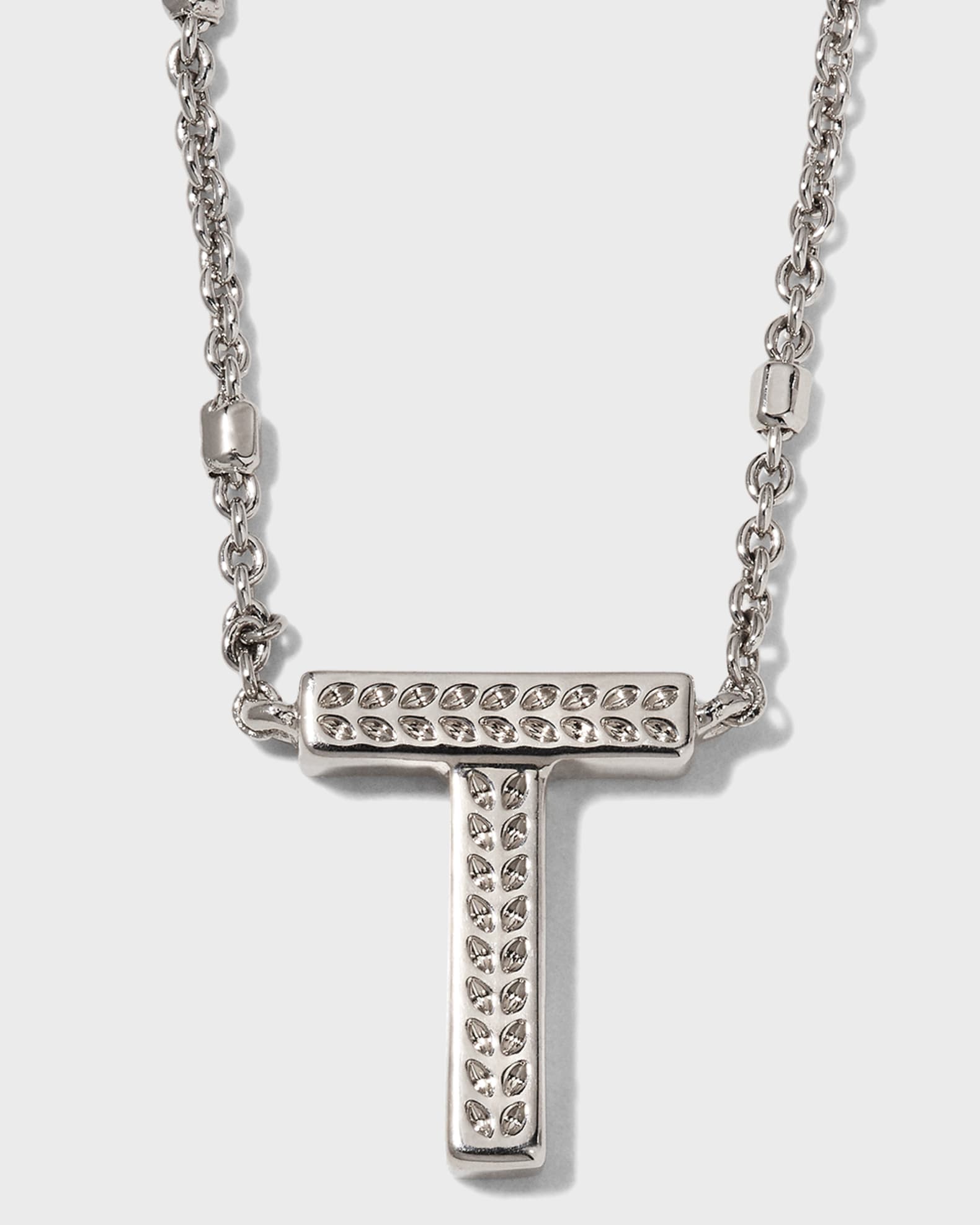 Kendra Scott Letter T Pendant Necklace | Neiman Marcus
