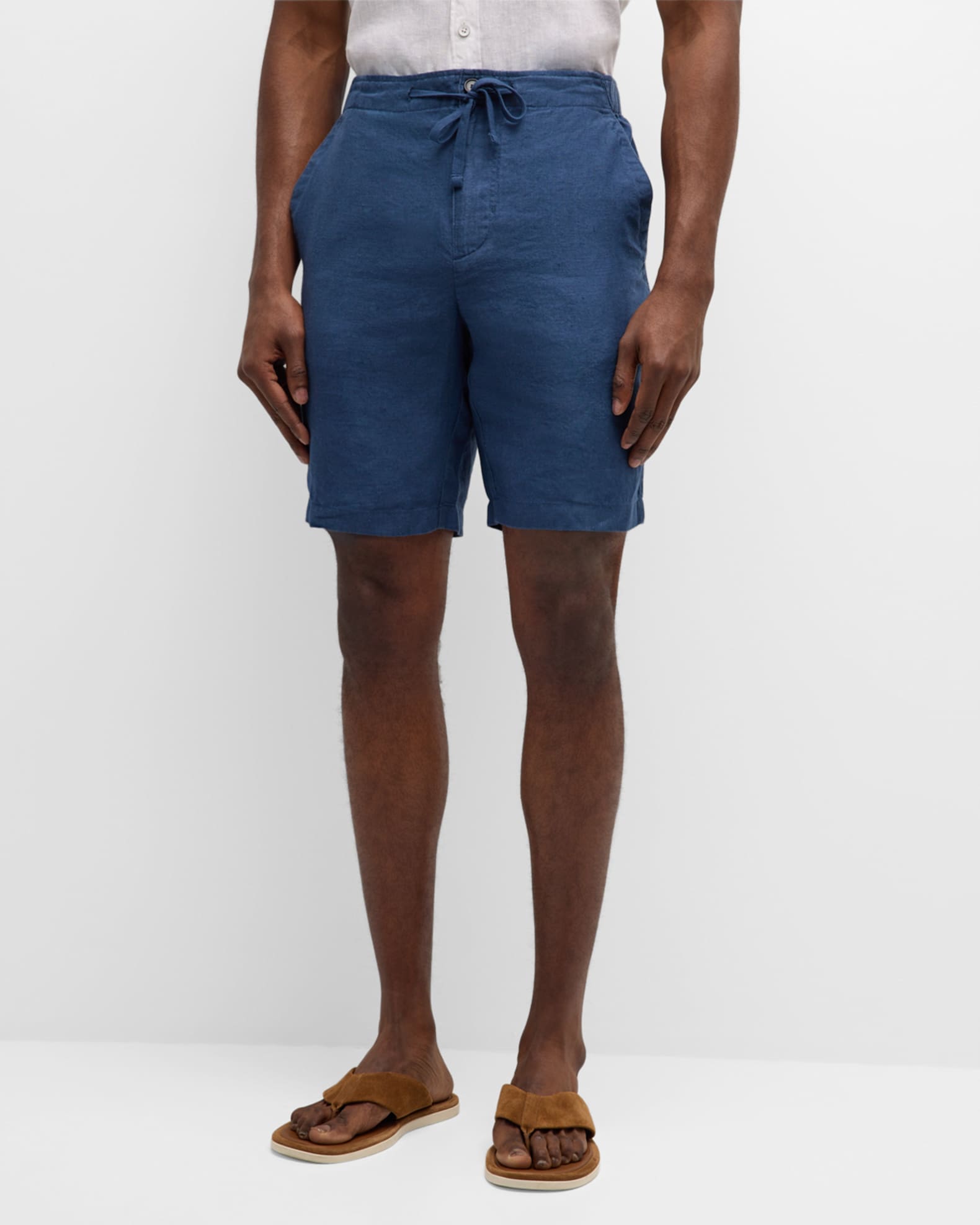 Vince Men's Lightweight Hemp Shorts | Neiman Marcus