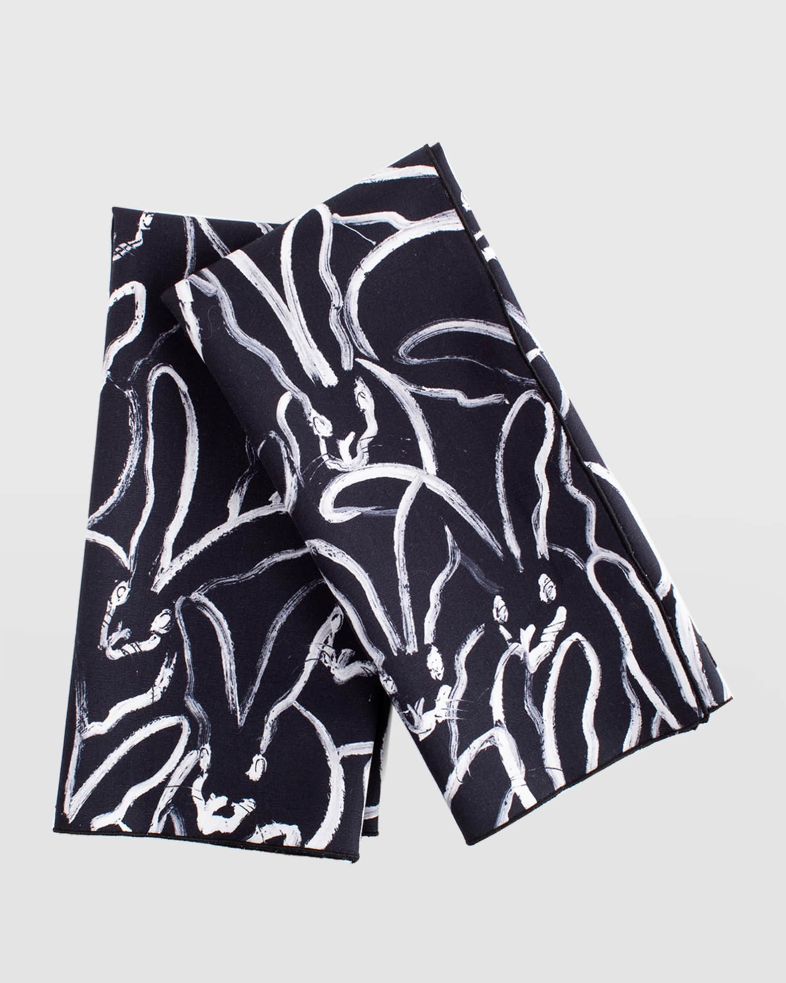 Hunt Slonem Rabbit Run Cotton Dinner Napkin | Neiman Marcus